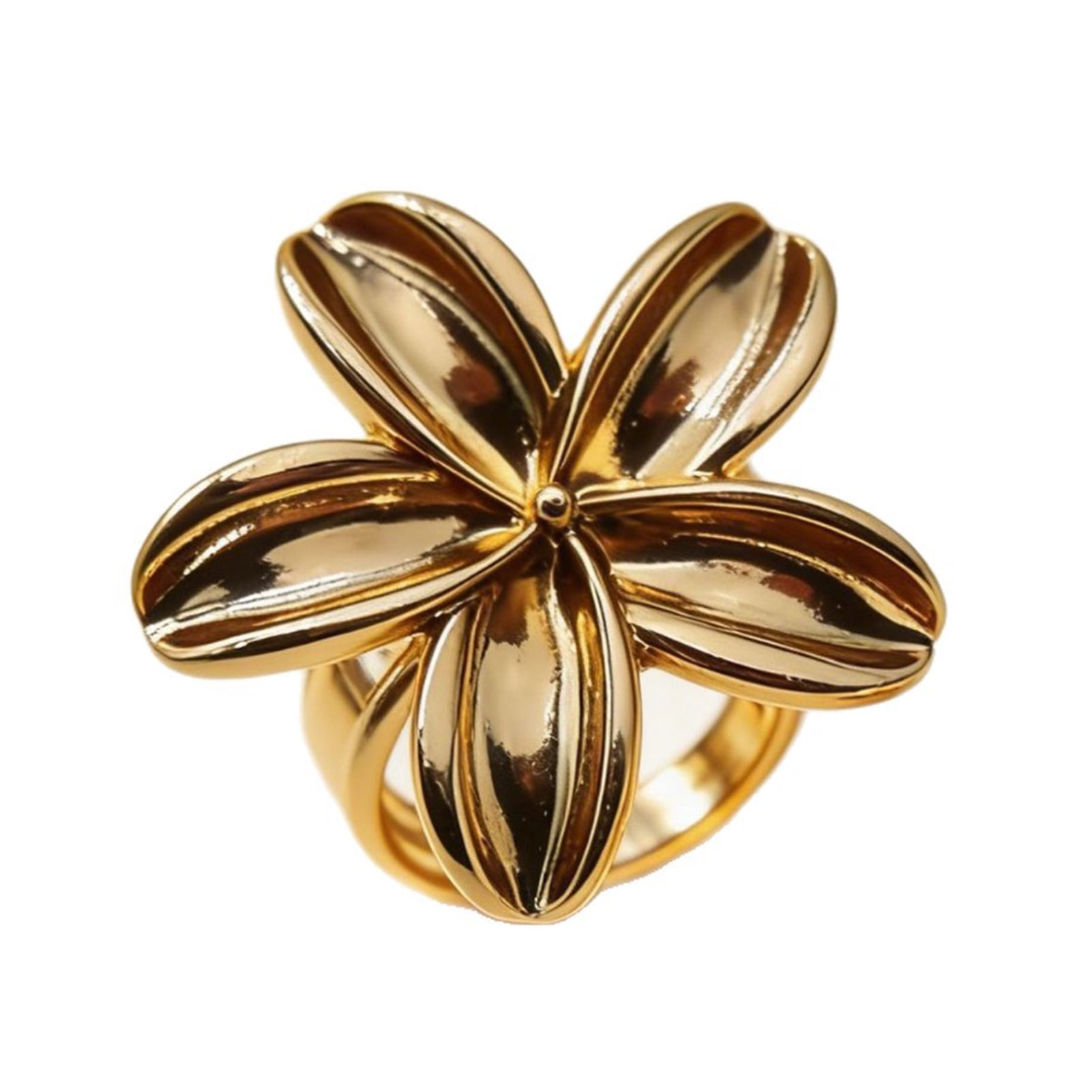 Scarf Rings for Women, Metal Flower Scarf Ring Buckle And Slides, Shirt ...