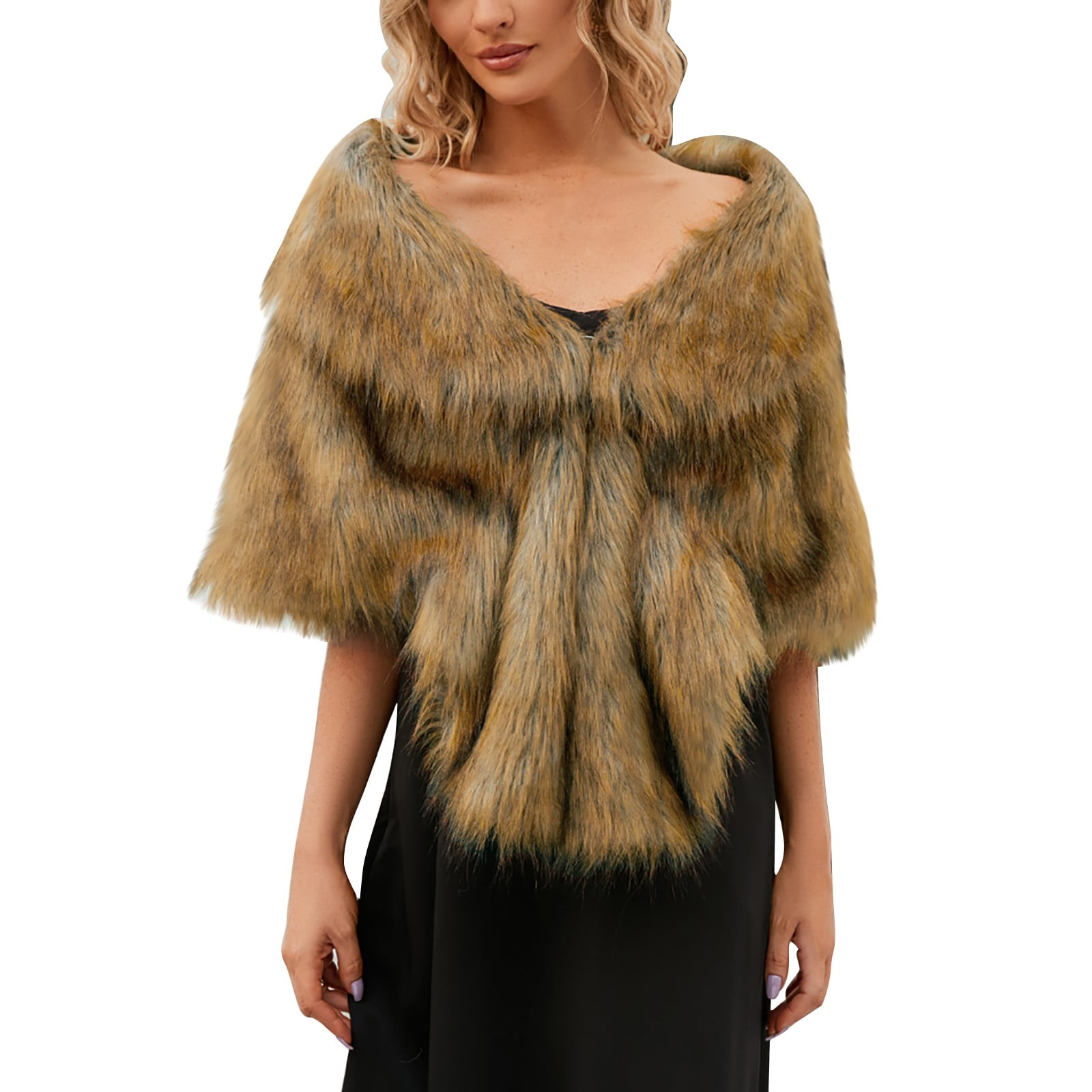 Scarf Women Luxurious Winter Faux Superficial Knowledge Wrap Collar ...