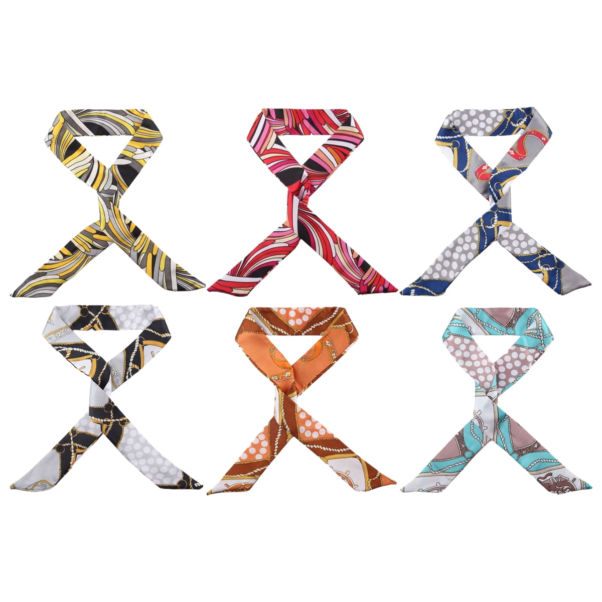 Scarf bag Women's handbag Scarf Band Hair Neck Scarf Fashion gift ...