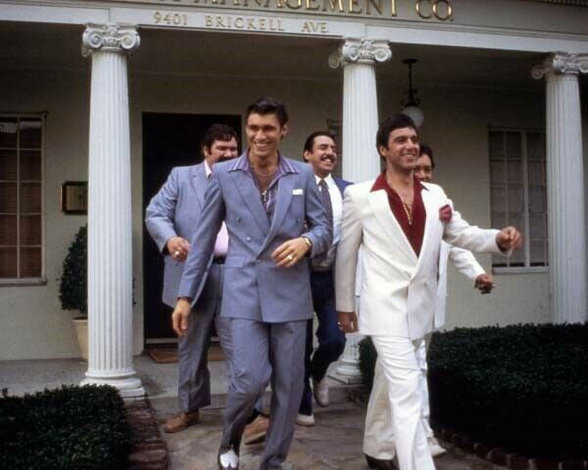 Scarface 1983 Al Pacino Steven bauer & henchmen walking 5x7 photo ...