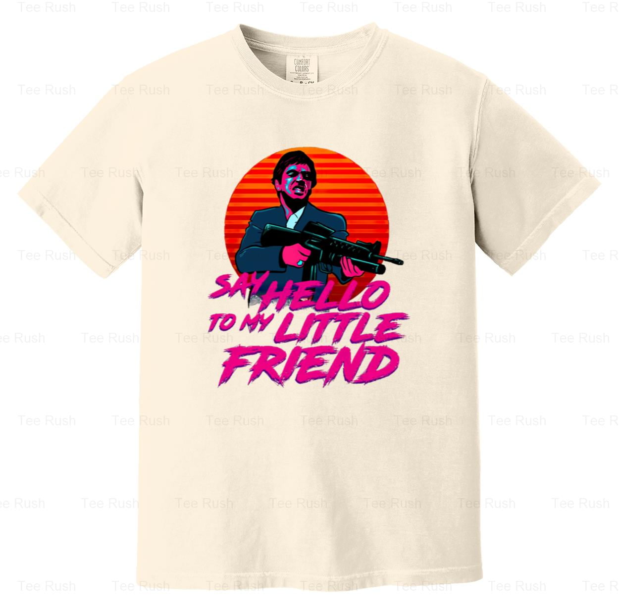 Scarface Al Pacino Movie Tony Montana Crime Drama Title (2), Comfort Color T-Shirt Unisex, up to ...