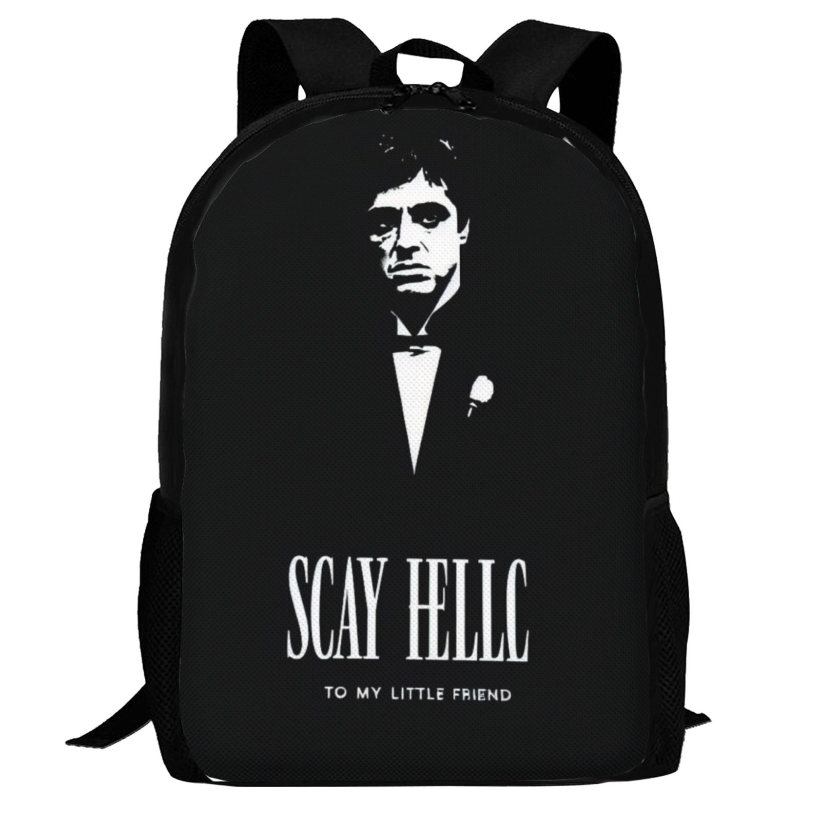 Scarface Backpack, 3d Printed Laptop Backpack, Water Resistant Computer ...