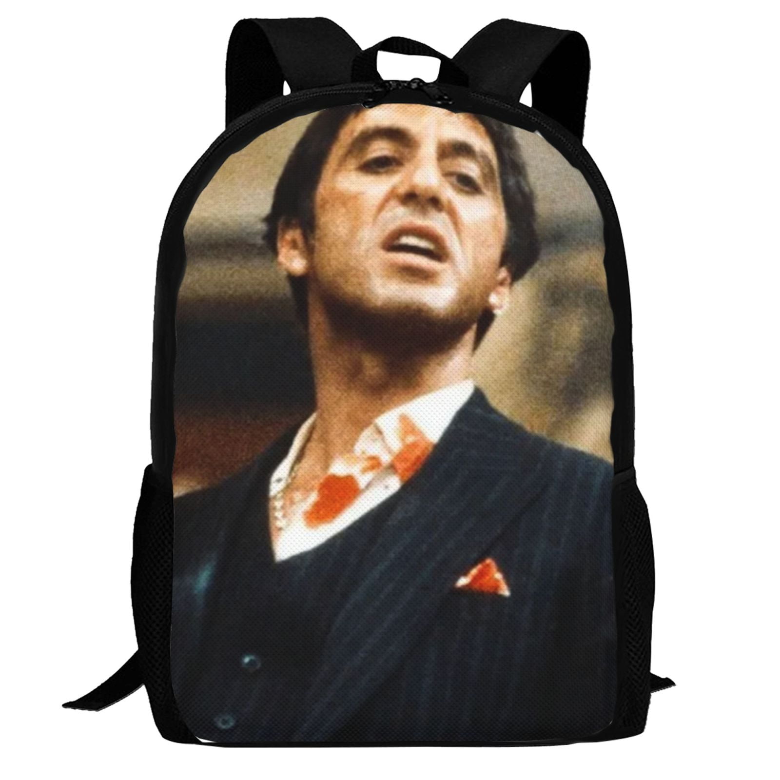 Scarface Backpack, 3d Printed Laptop Backpack, Water Resistant Computer ...