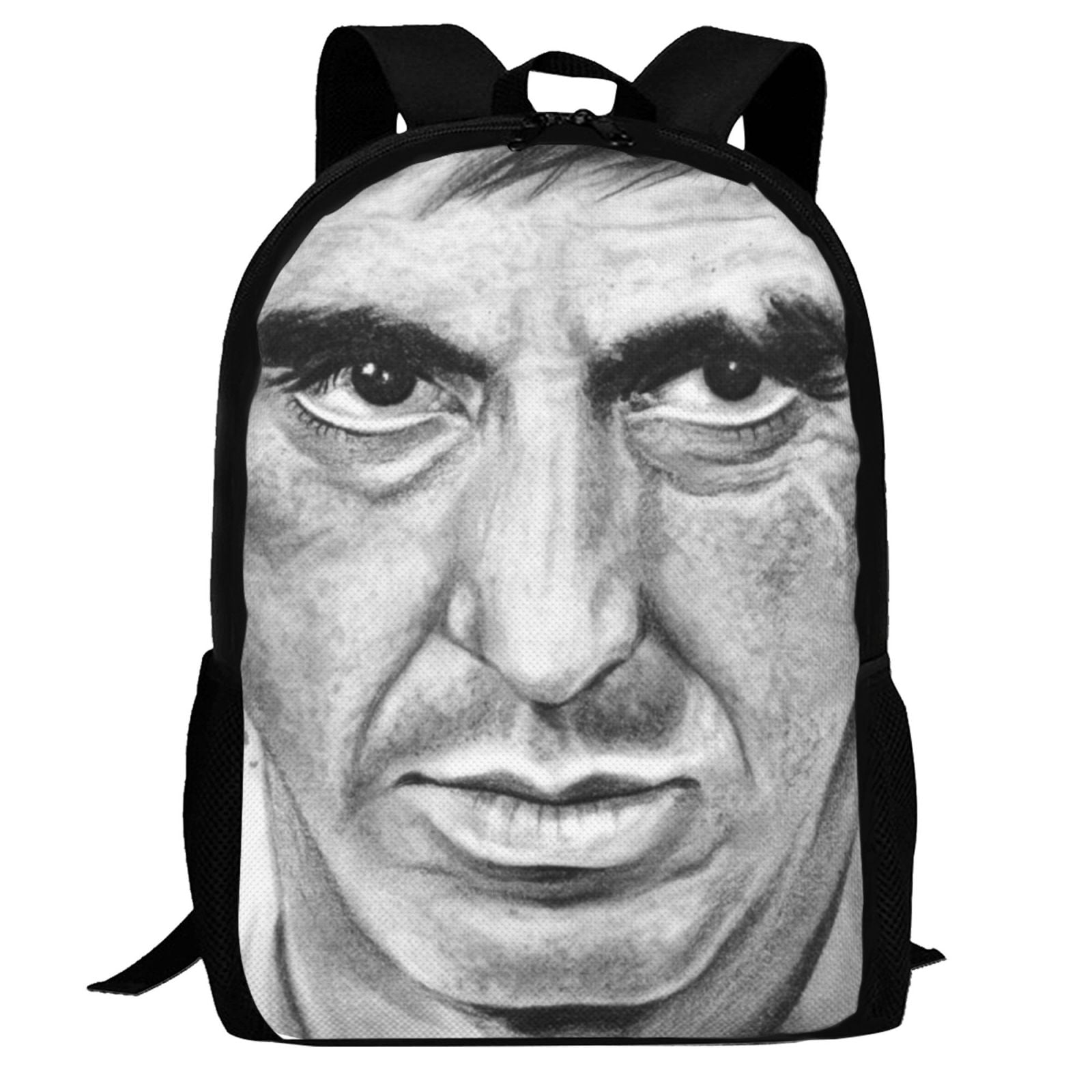 Scarface Backpack, 3d Printed Laptop Backpack, Water Resistant Computer ...