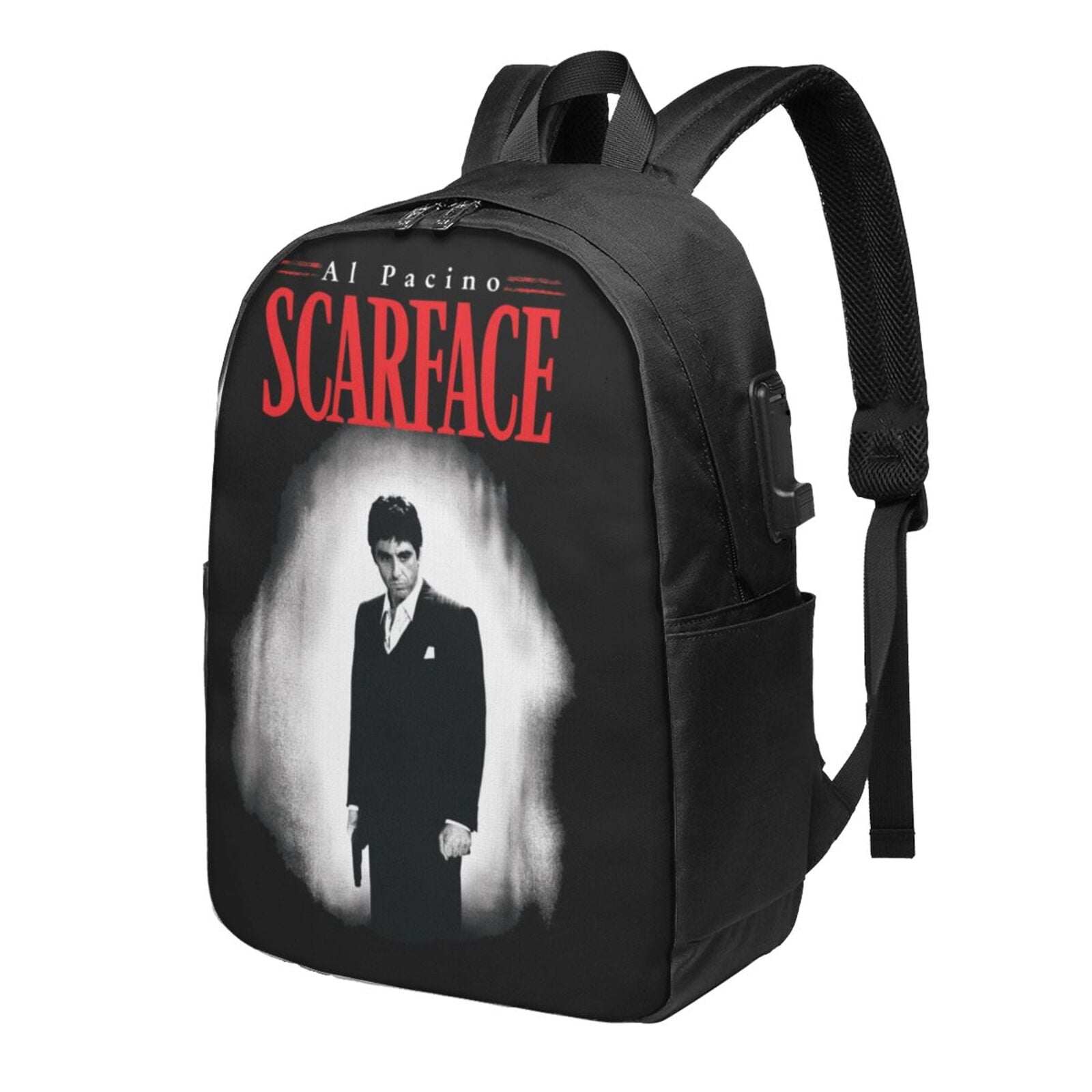 Scarface Backpack Fashion Travel Backpack Laptop Backpack 17 Inch ...