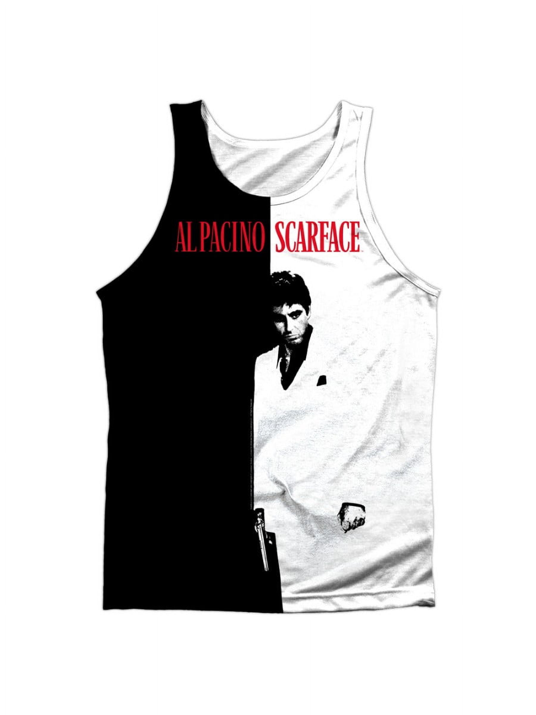 Scarface Gangster Crime Movie Classic Poster Front/Back Print Tank Top ...