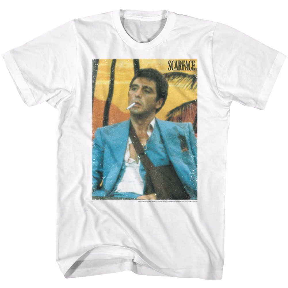 Scarface Cig White Adult T-Shirt 6Xl - Walmart.com