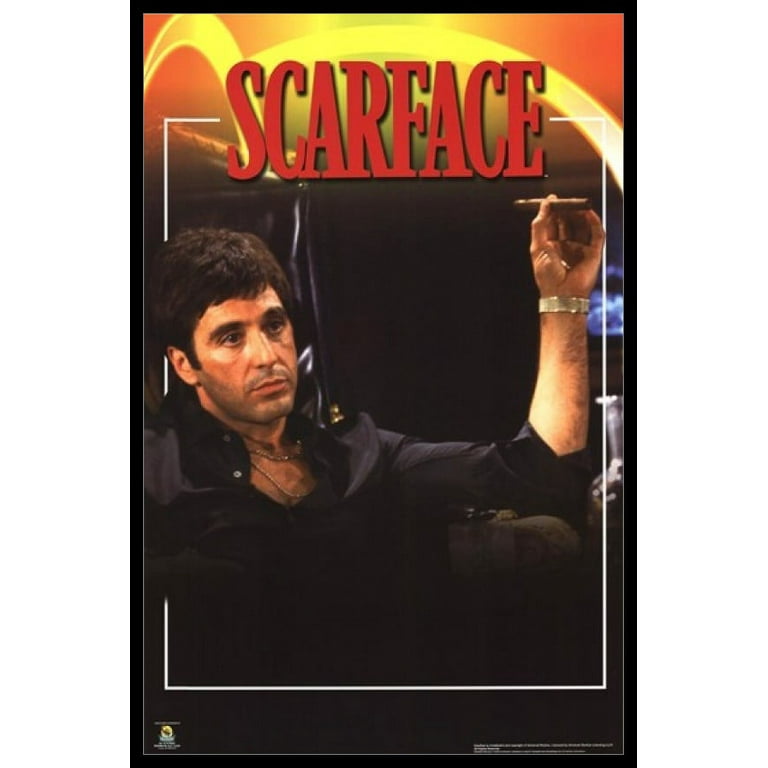 Framed Scarface Poster