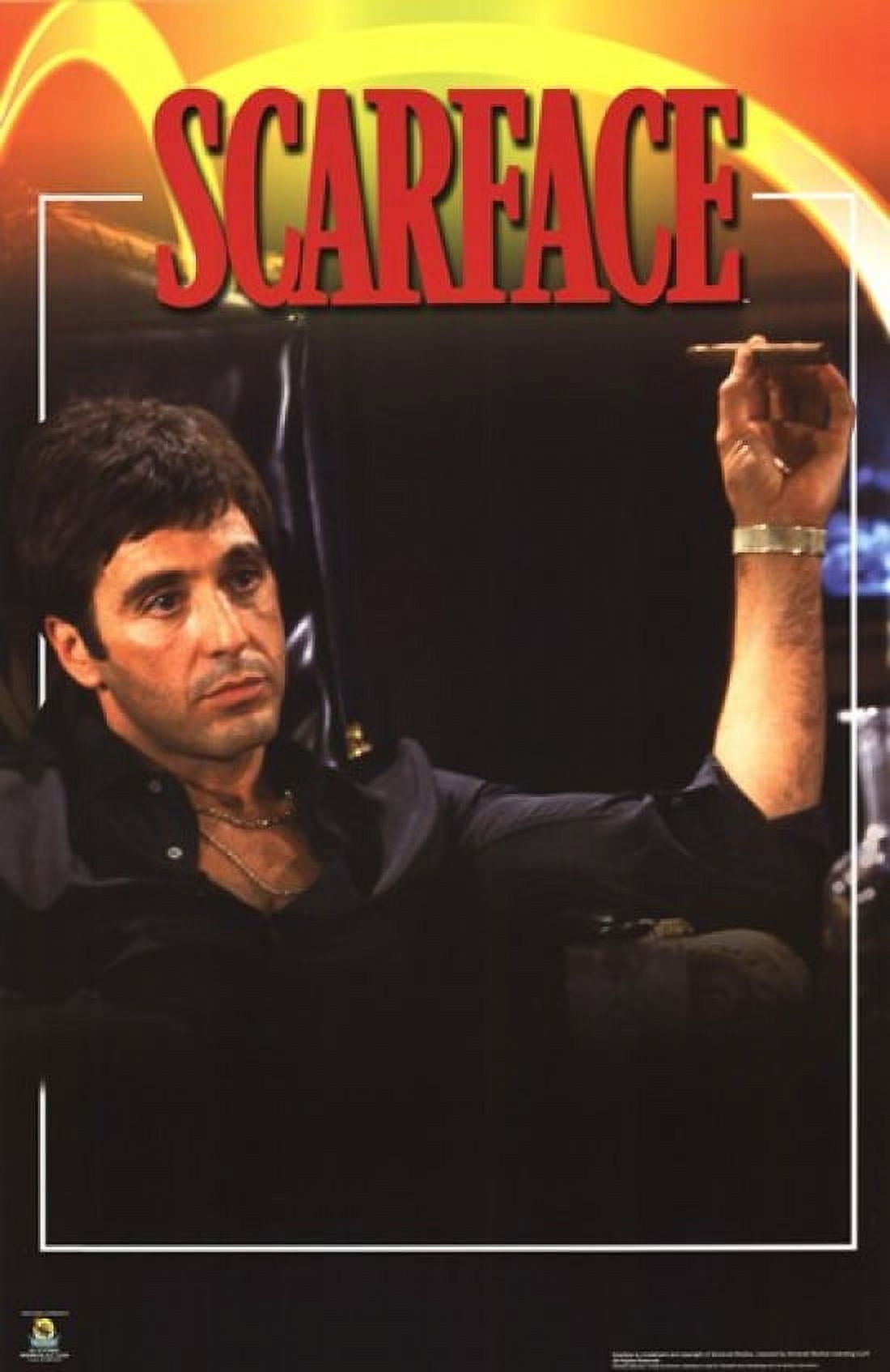 Scarface - Chair Poster (24 x 36) - Walmart.com