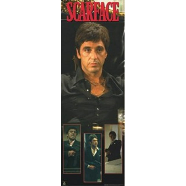 Scarface - Collage Laminated Poster (21 x 62) - Walmart.com