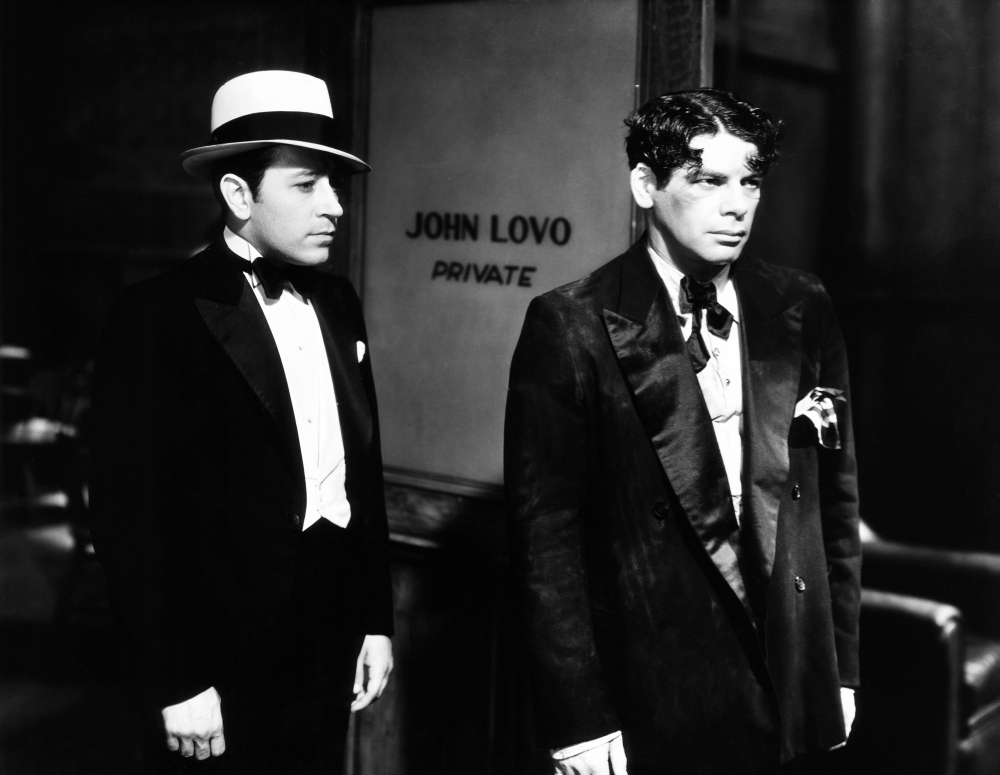 Scarface From Left: George Raft Paul Muni 1932 Photo Print (28 x 22 ...