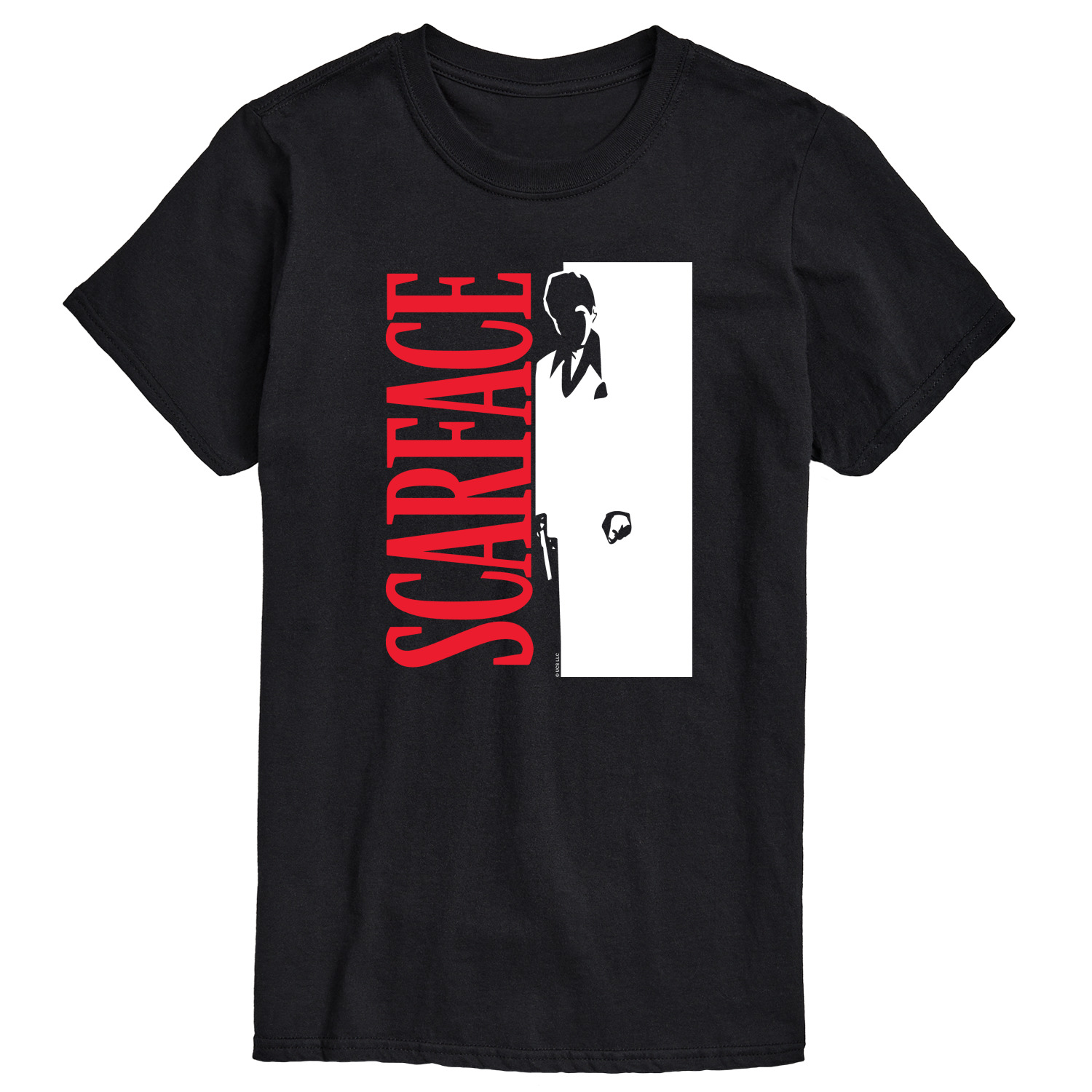 Scarface - Logo Tony Silhouette - Men's Short Sleeve Graphic T-Shirt ...