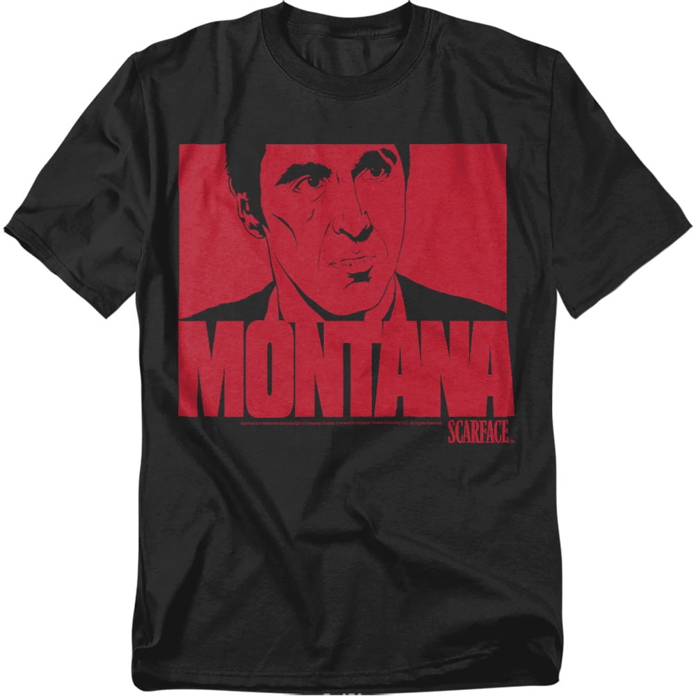 Scarface T-Shirt Montana Face Unisex Graphic Tee For Men & Women ...