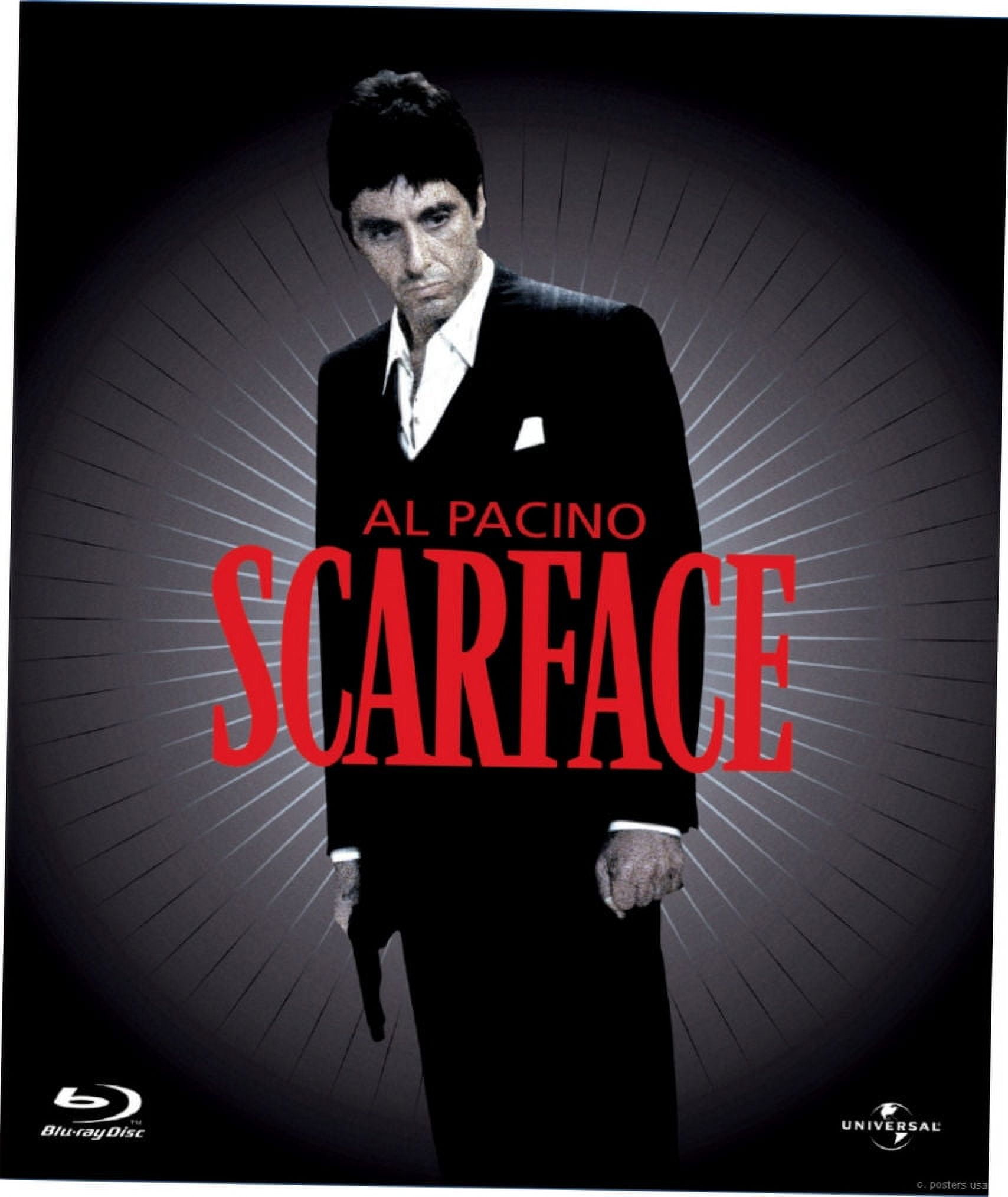 Scarface Movie Movie Poster Metal Sign Art Print 8x12 Multi-Color ...