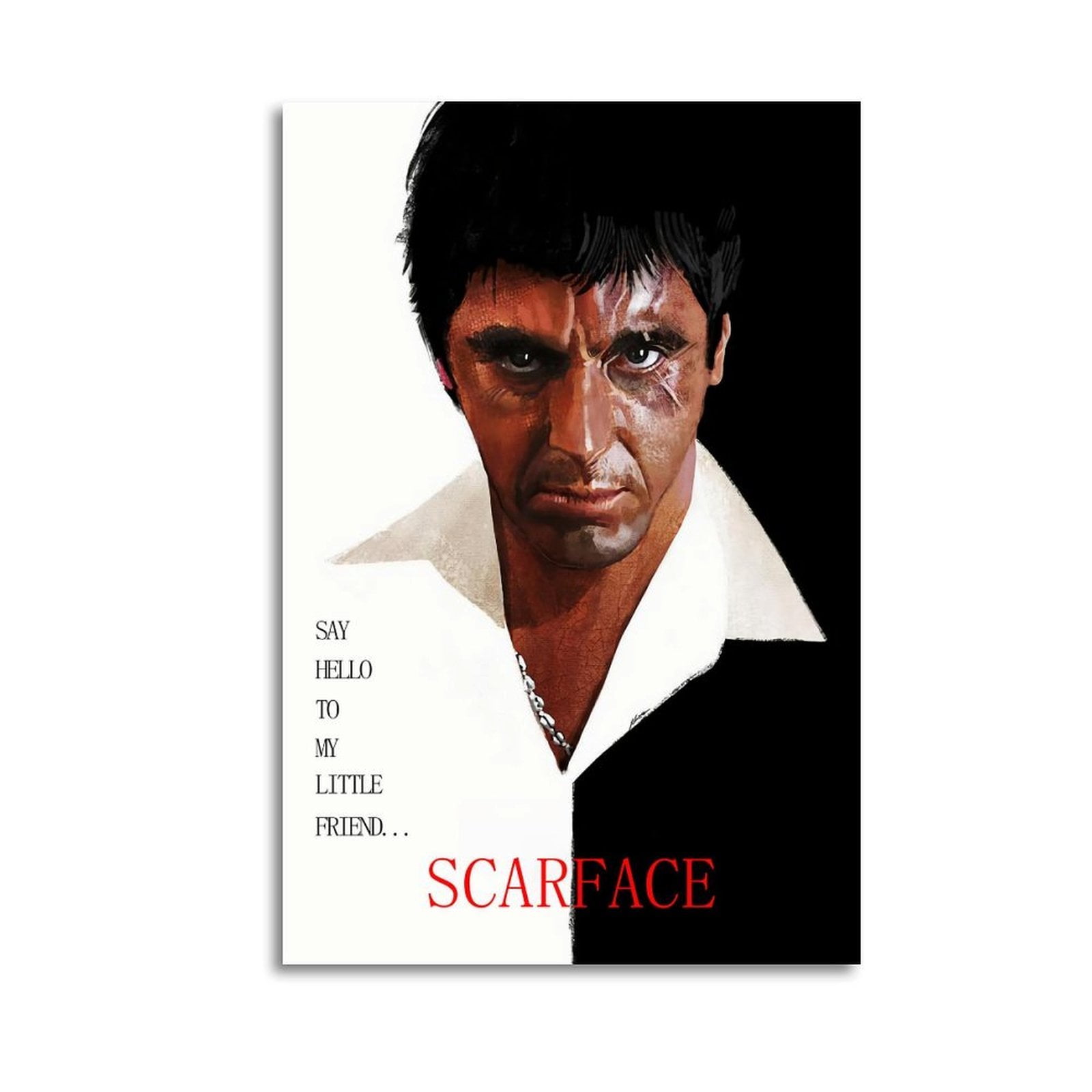 Scarface Movie Poster Gangster Poster Canvas for Bedroom Posters for ...
