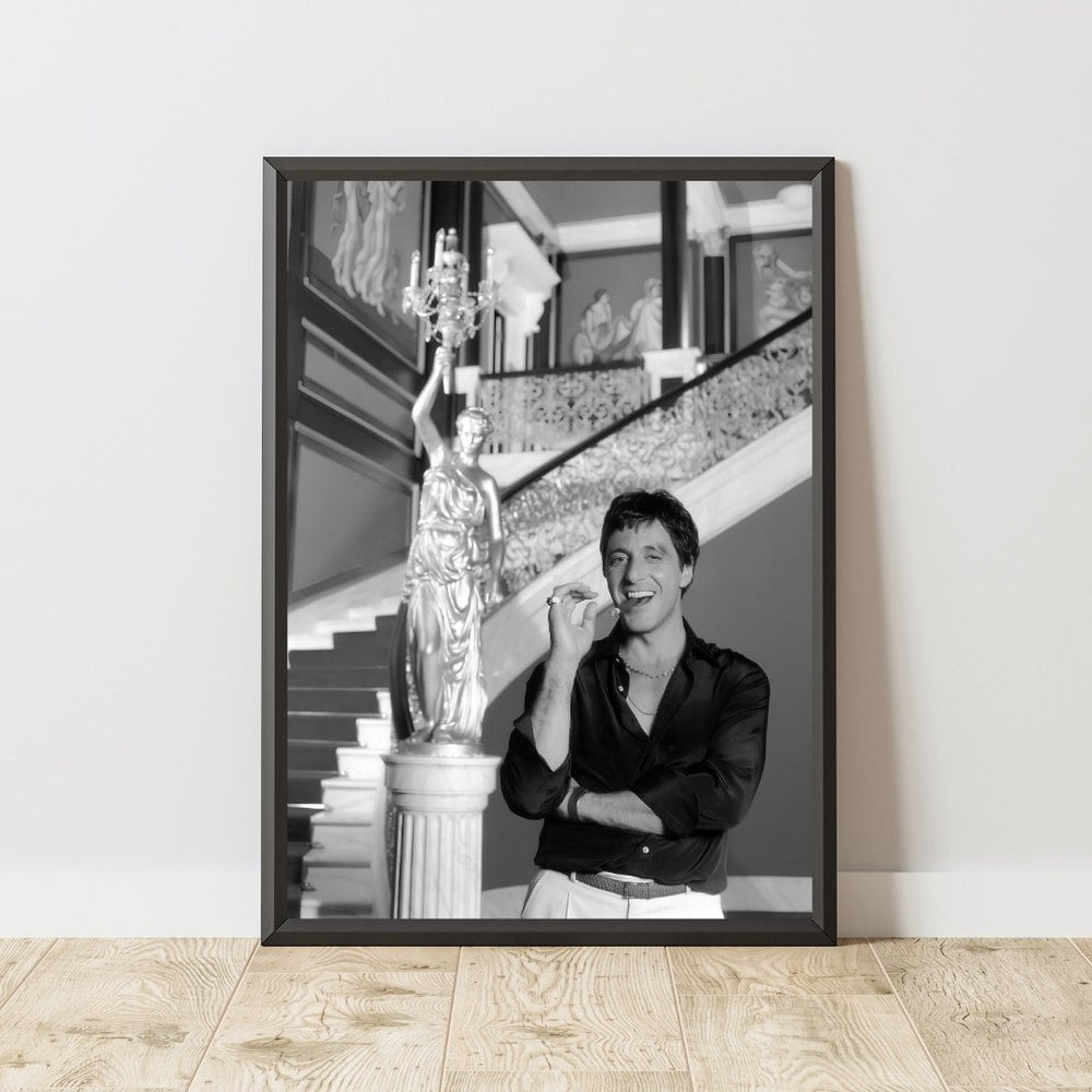 Scarface Poster, Scarface Print, Scarface Wall Art, Movie Wall Art ...