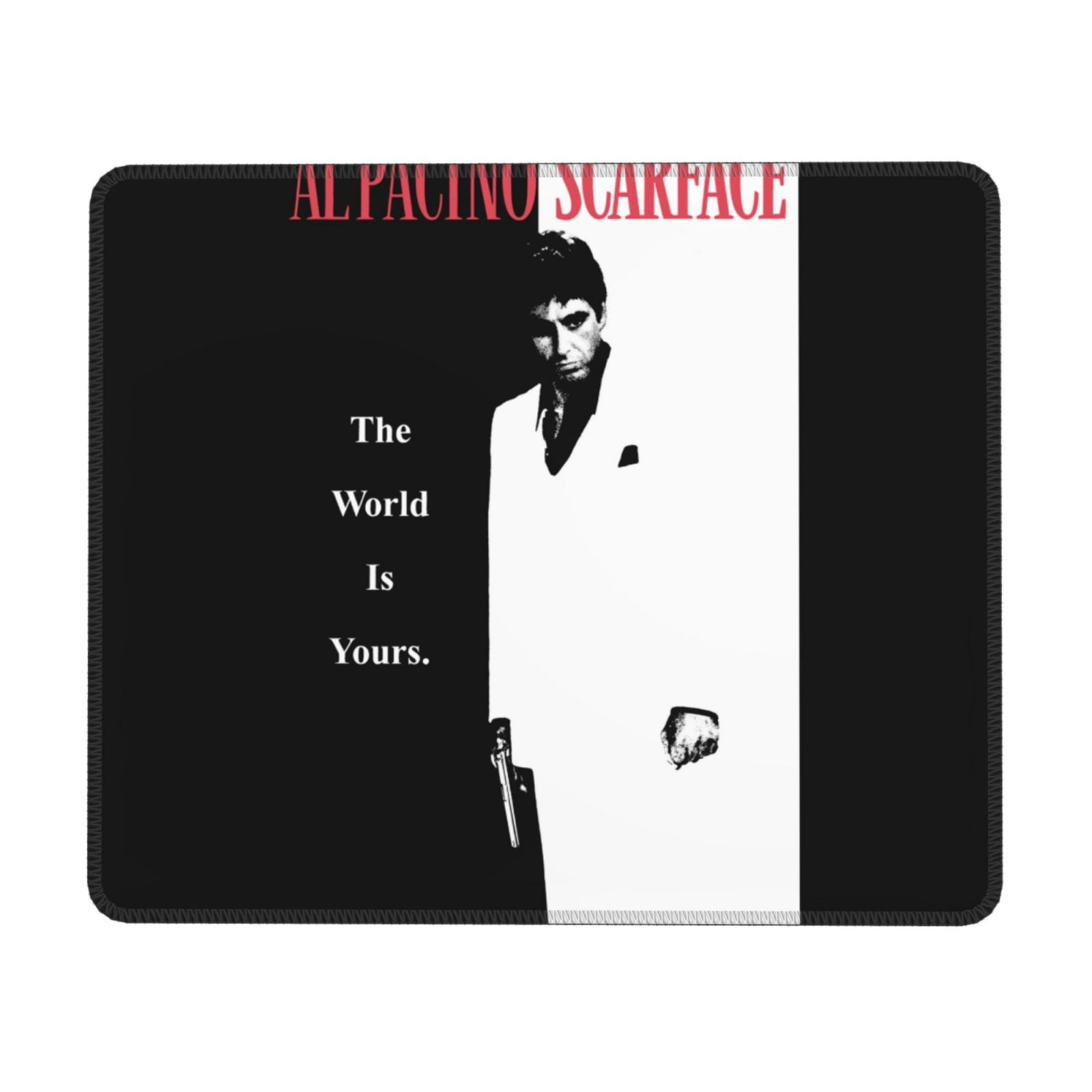 Scarface Mouse Pad Square Mouse Pad for Desk Soft Computer Mouse Mat ...