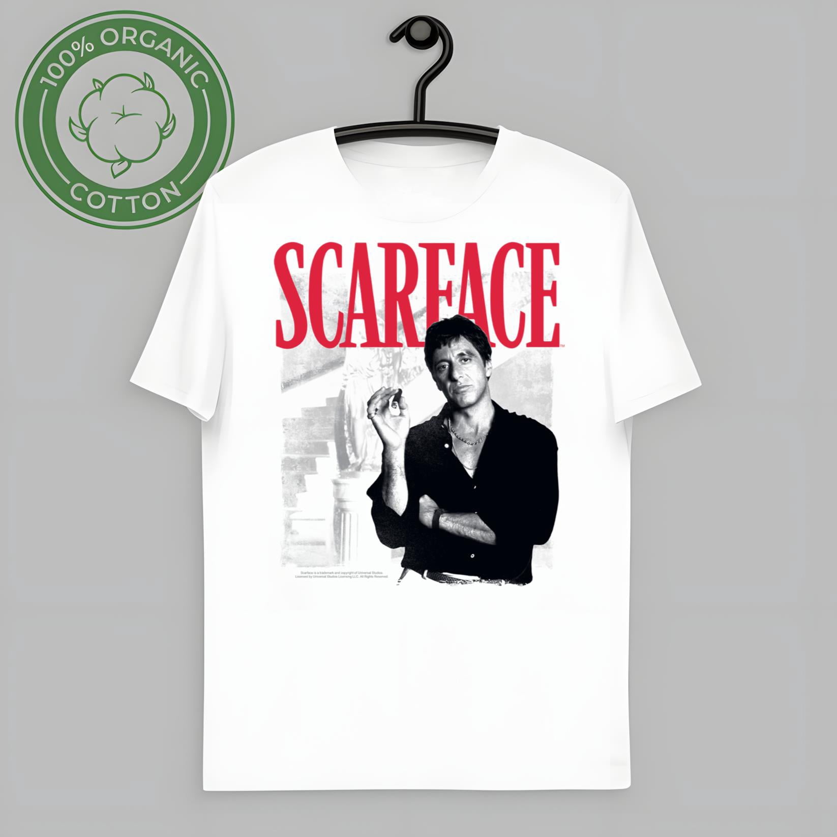 Scarface Stairway T Shirt Licensed Gangster Movie Tony Montana Retro ...