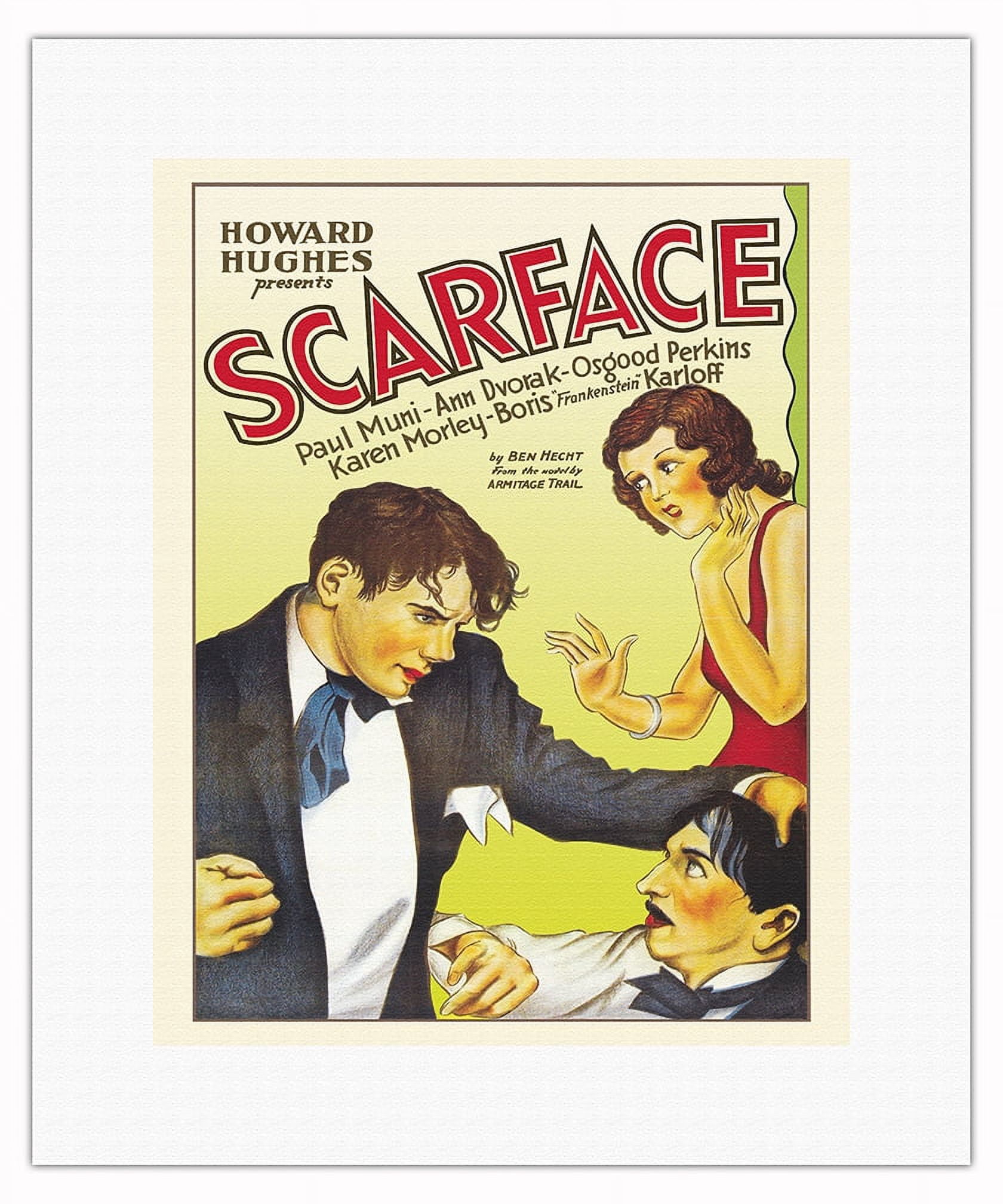 Scarface 1932 Poster Amazon.com: Scarface Paul Muni 1932 Movie Poster