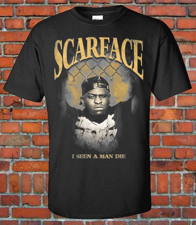 Scarface Style Vintage Rap Tee Hip-hop Classic Exclusive - Walmart.com
