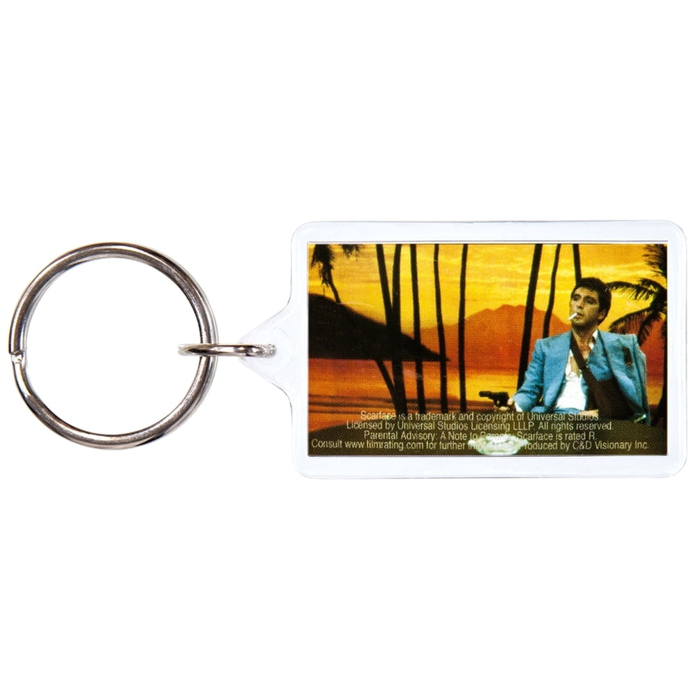 Scarface - Sunset Keychain - Walmart.com