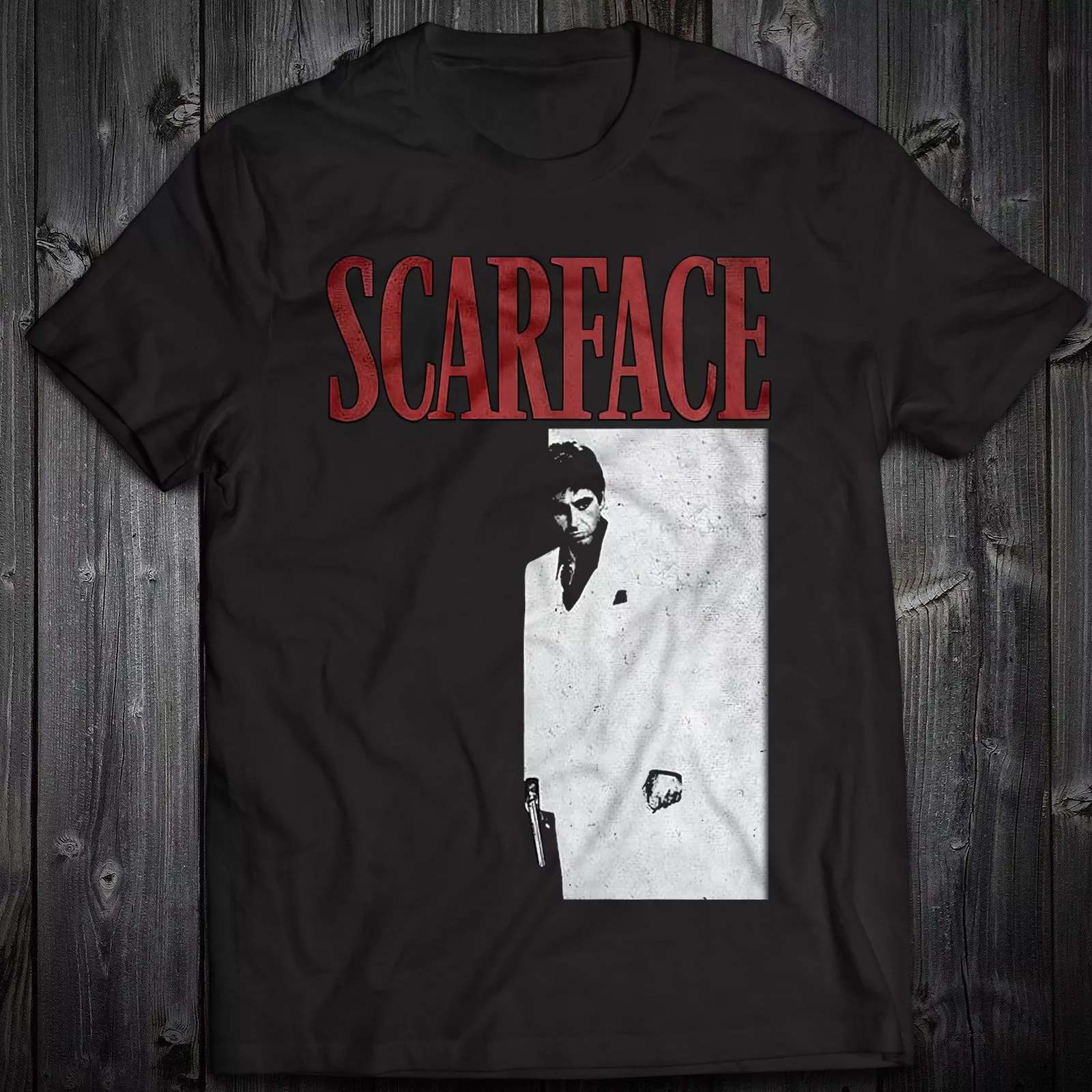 Scarface Tee Movie Meng Gangster Al Pacino 1983 Crime Film Tony Montana ...
