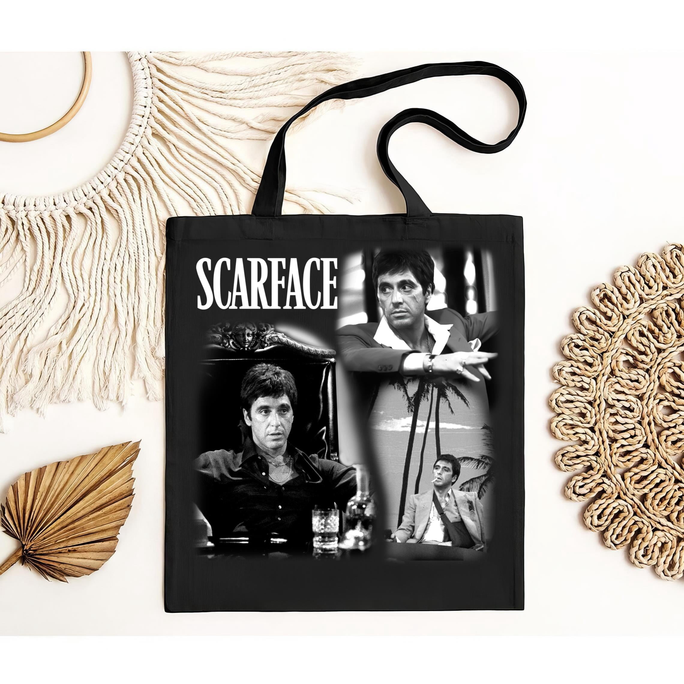 Scarface Tony Montage Men's T Bag Cuban Mafia Movie Al Pacino Collage ...