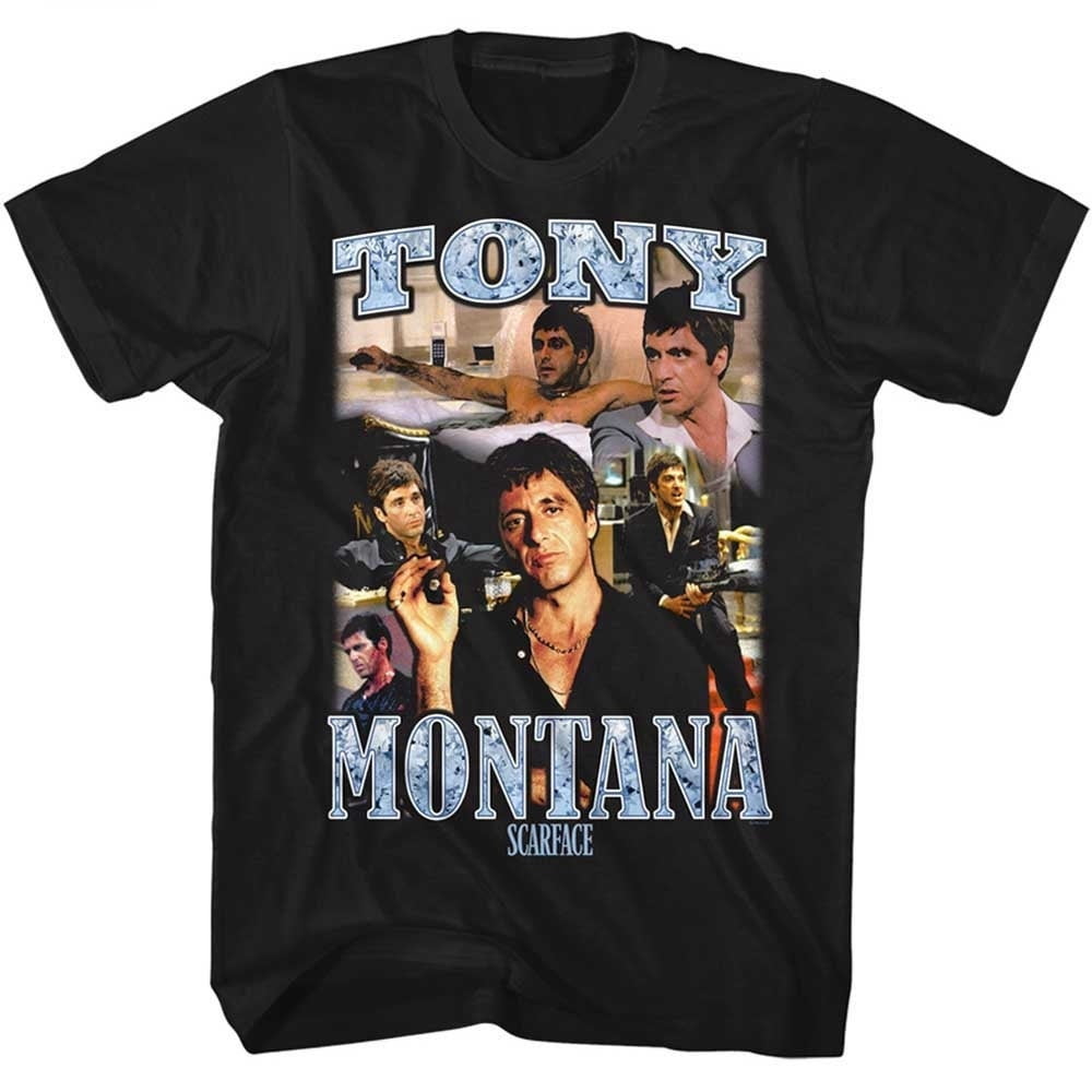 Scarface Tony Montana Black Shirts - Walmart.com