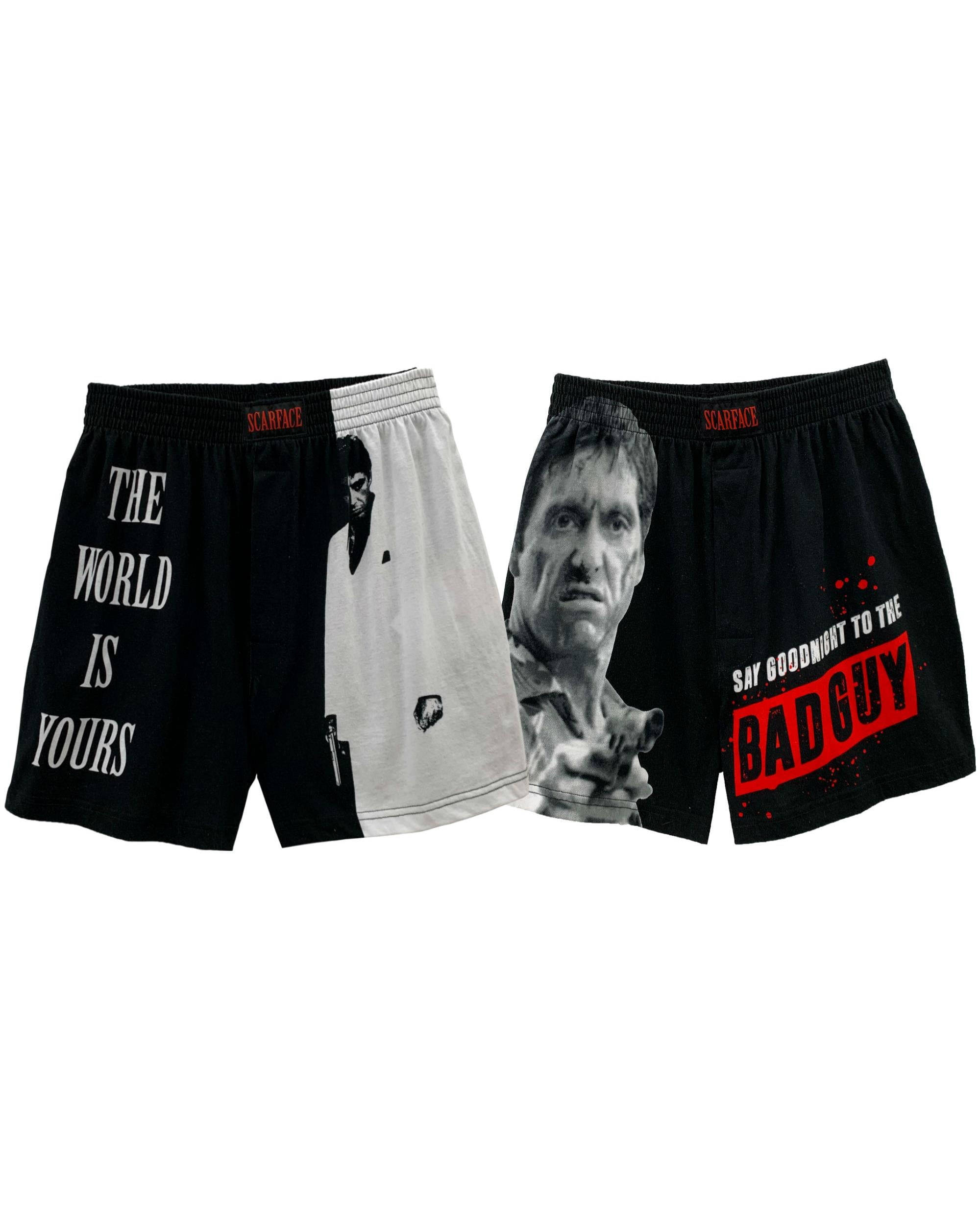 Scarface Tony Montana Mens Pants & Shorts Set Male, White/White, Size ...
