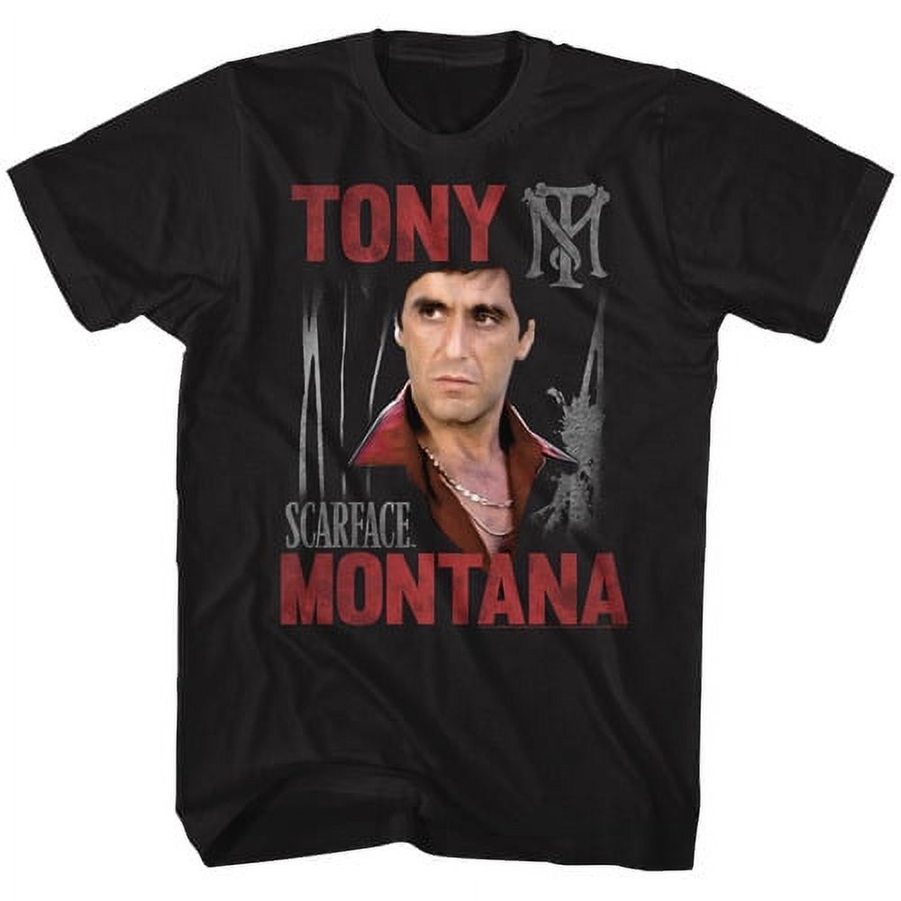 Scarface Tony Scarface Black T-Shirt - Walmart.com
