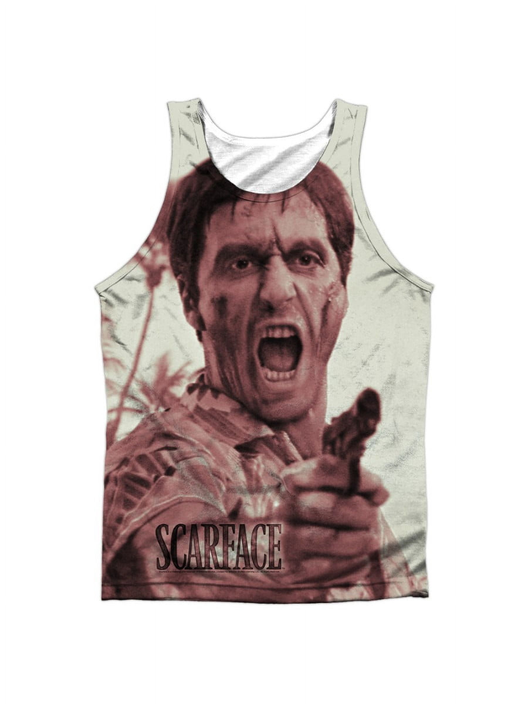 Scarface War Cry Officially Licensed Sublimation Adult Tank Top ...