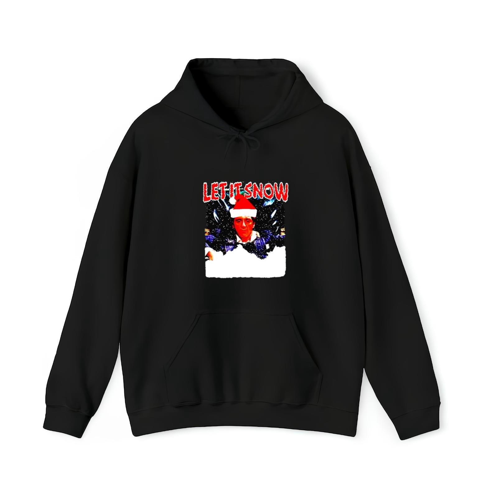Scarface let it snow Christmas shirt-removebg-preview - Walmart.com