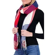 Sportsman Unisex-Adult Rugby Striped Knit Scarf, Winter Acrylic, Red ...