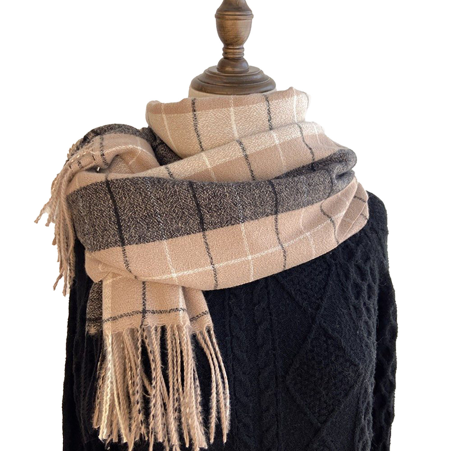 Scarfs for Women Warm Shawls and Wraps for Evening Dresses Soft Poncho ...