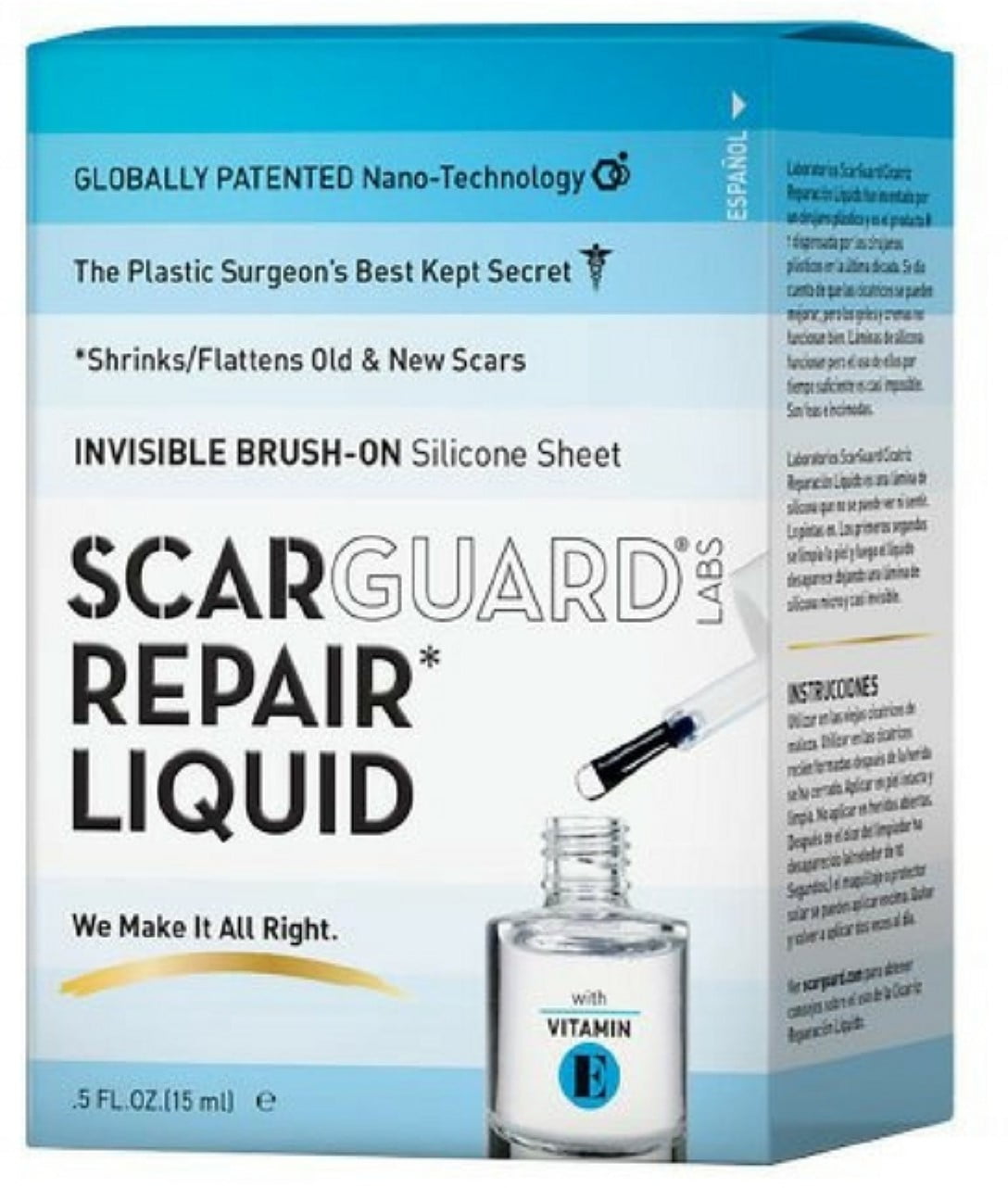 Scarguard Repair Liquid with Vitamin E 0.5 oz - Walmart.com