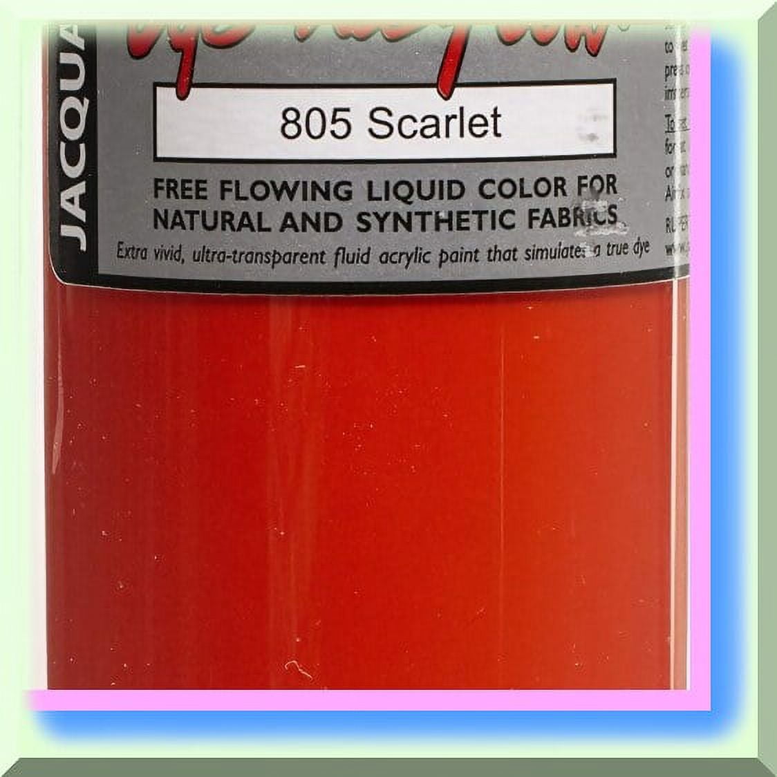 Scarlet Splash: Vibrant Liquid Color for Creative Crafts - 8oz Dye-Na ...