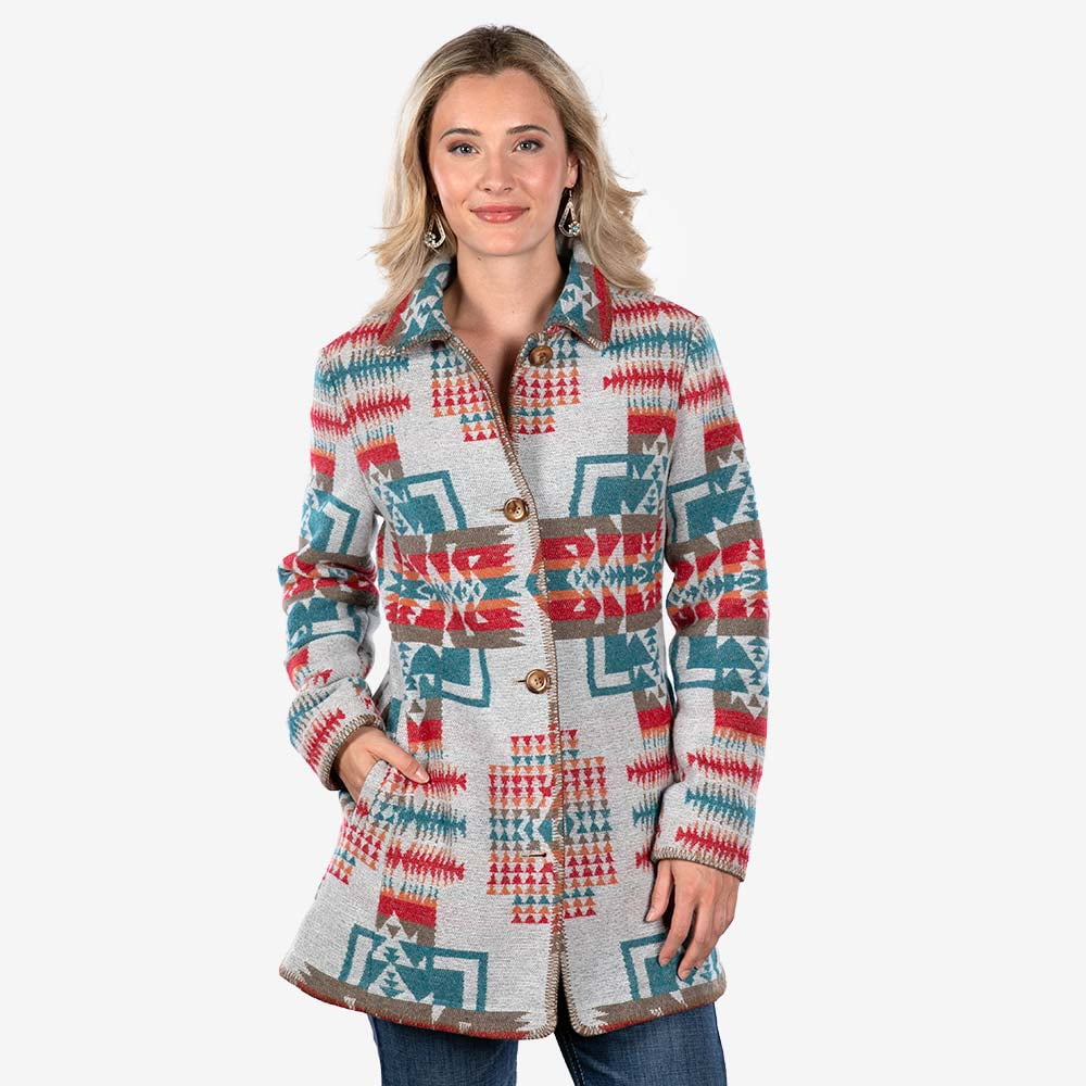 Scarlet Storm Aztec Jacket - Walmart.com