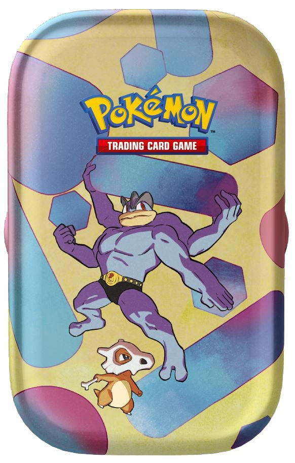 Scarlet & Violet Pokemon 151 Machamp & Cubone Mini Tin Set (ENGLISH, 2 ...