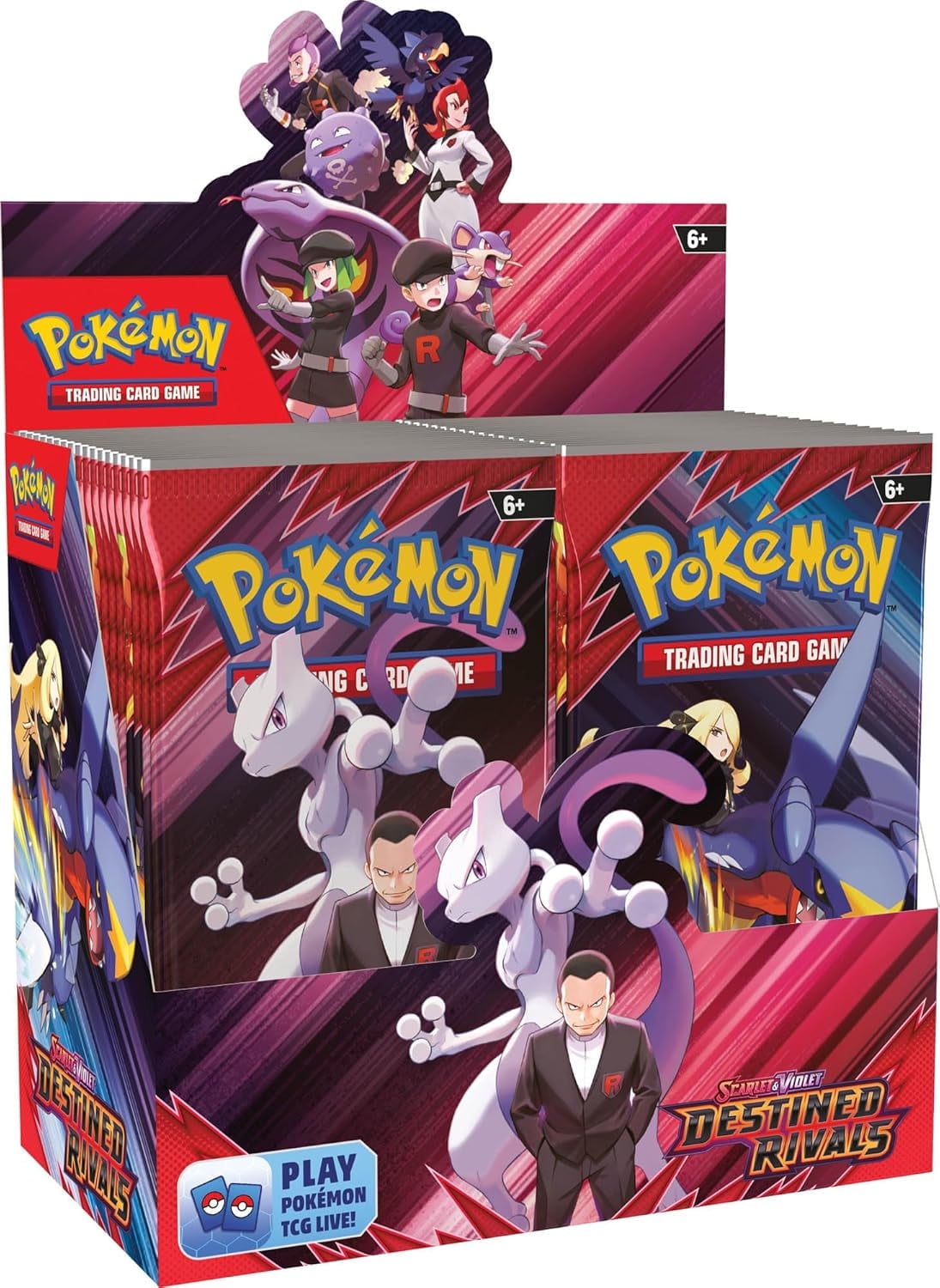 Scarlet & Violet for Pok&emon - Destined Rivals Booster Display Box ...