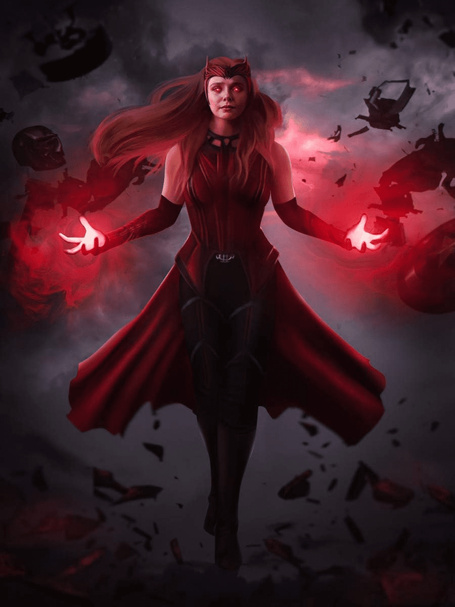 Scarlet Witch Diamond Art Painting Kits for Adults Full Drill Diamond ...