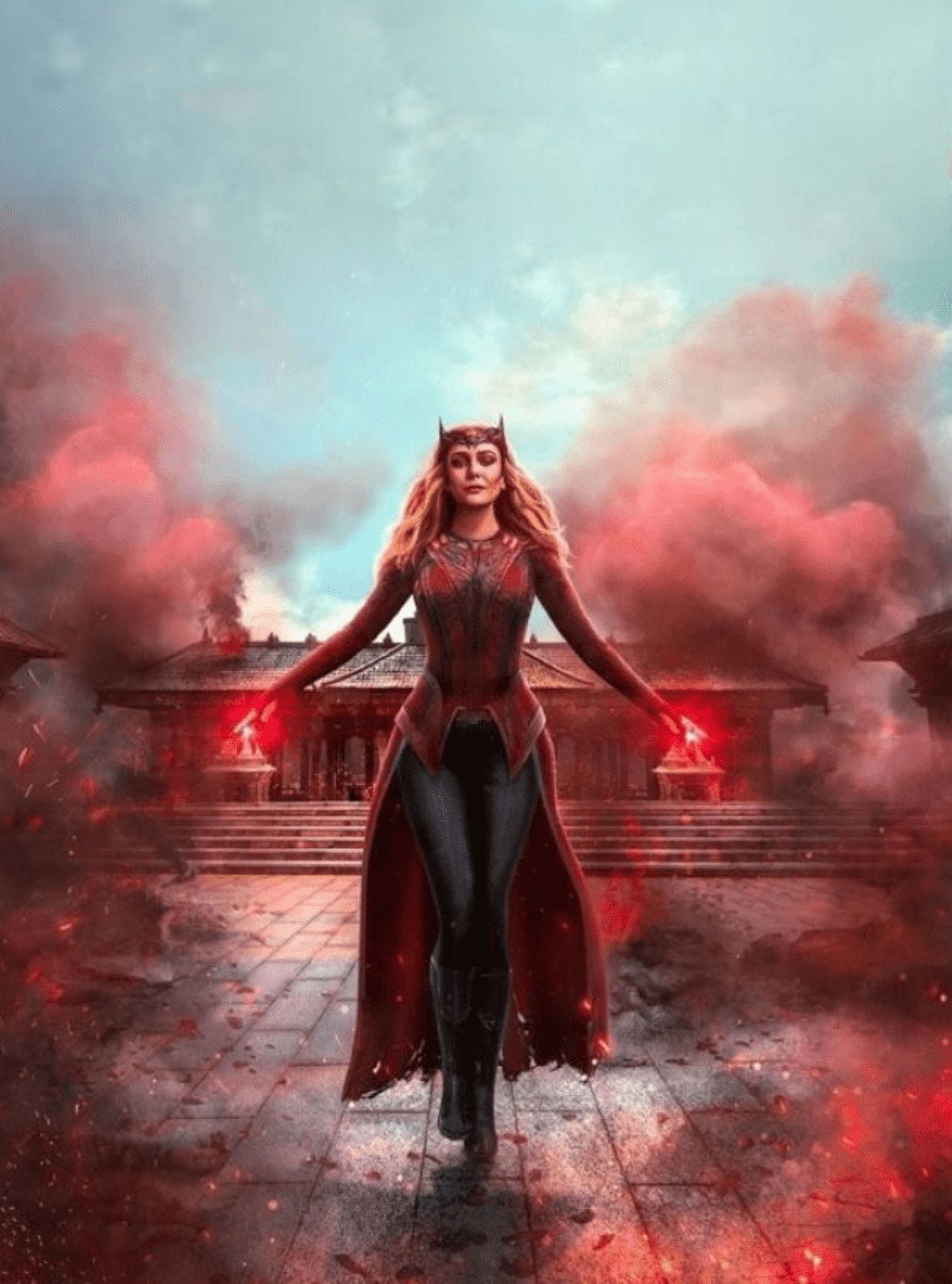 Scarlet Witch Diamond Painting Kits, Diamond Art Kits for Kids, 5D ...