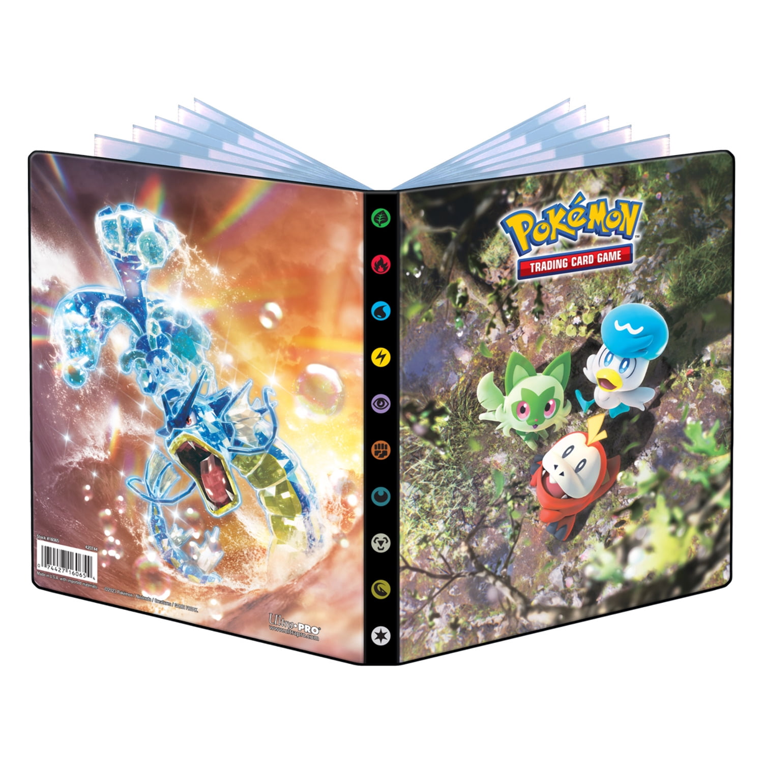 Ultra PRO: 4-Pocket Portfolio - Pokemon (Fuecoco, Sprigatito, Quaxly ...
