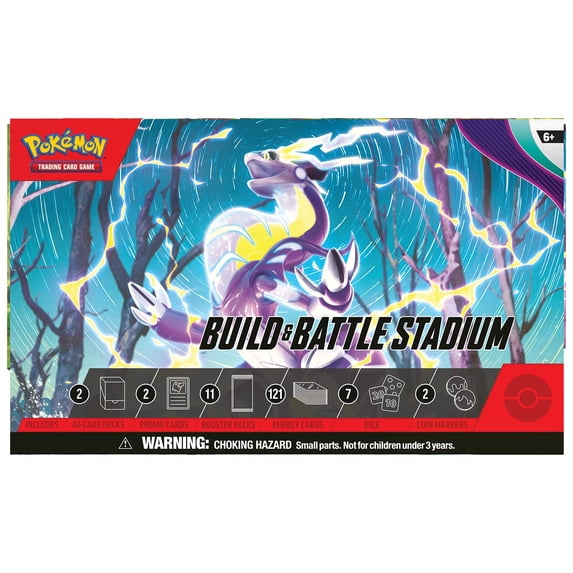 Pok√©mon Tgc Scarlet & Violet Battle Stadium Box with 2 Build & Battle ...