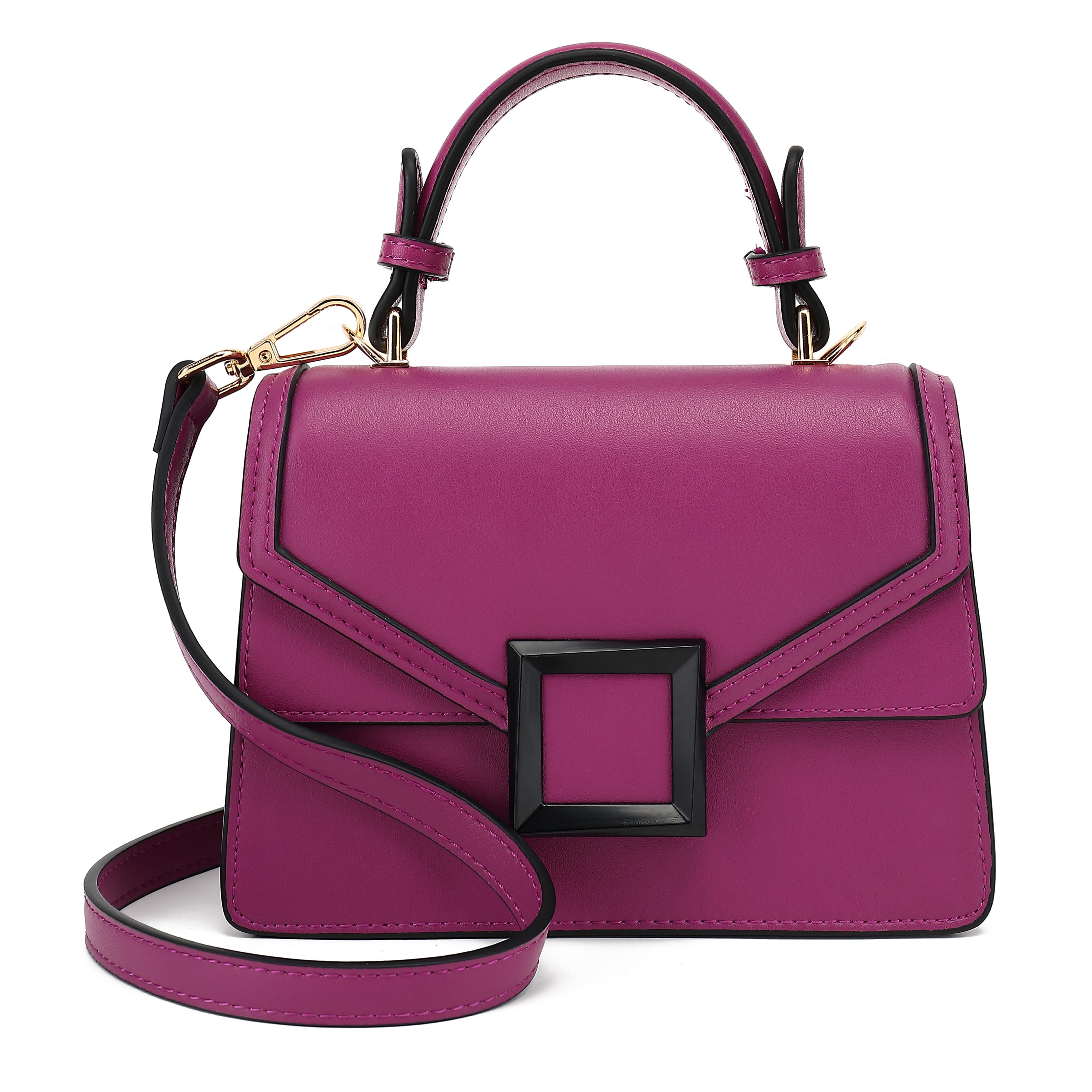 Scarleton Mini Top Handle Satchel Handbag for Women, H2077 - Walmart.com