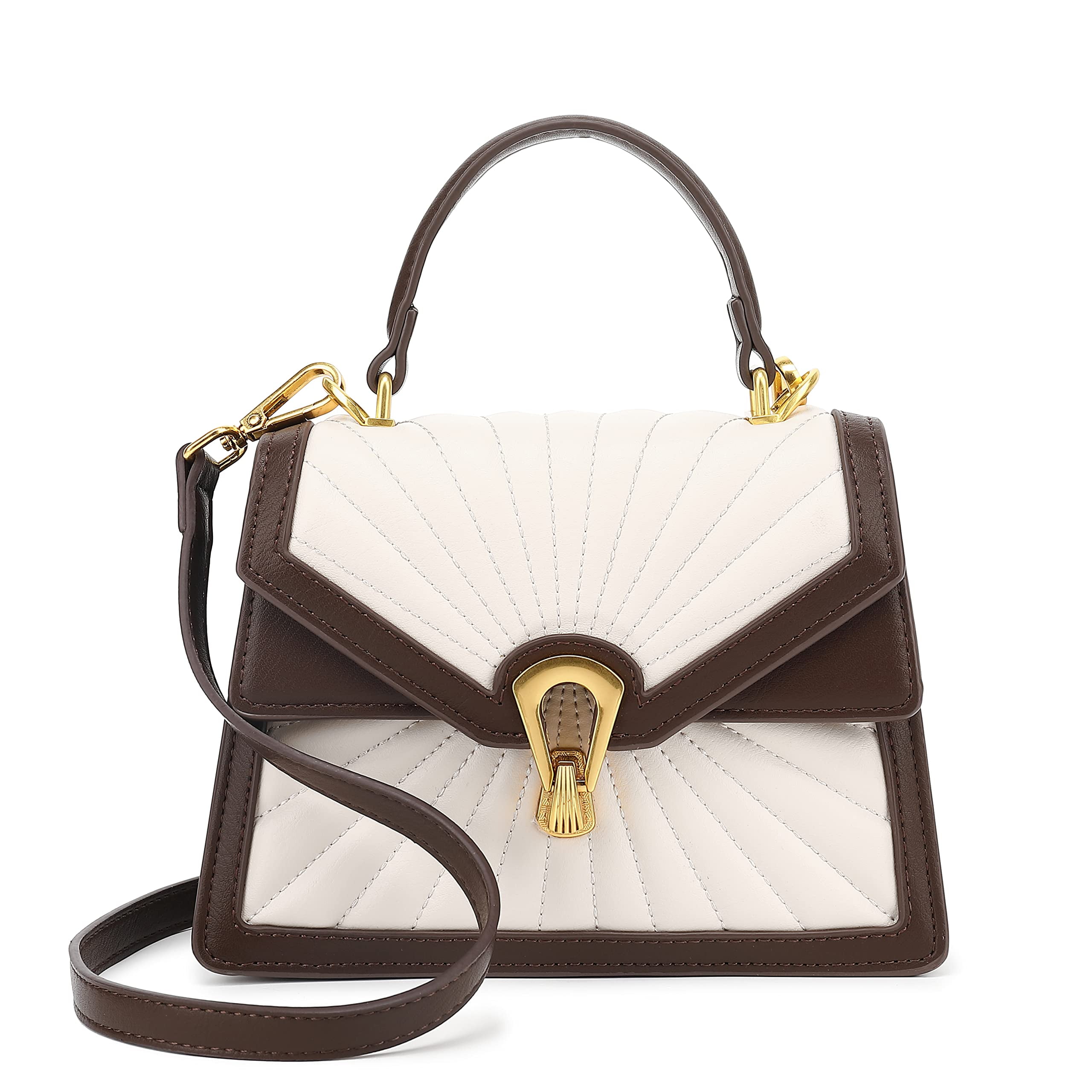 Scarleton Top Handle Satchel Purses for Women, Quilted Crossbody Bags ...