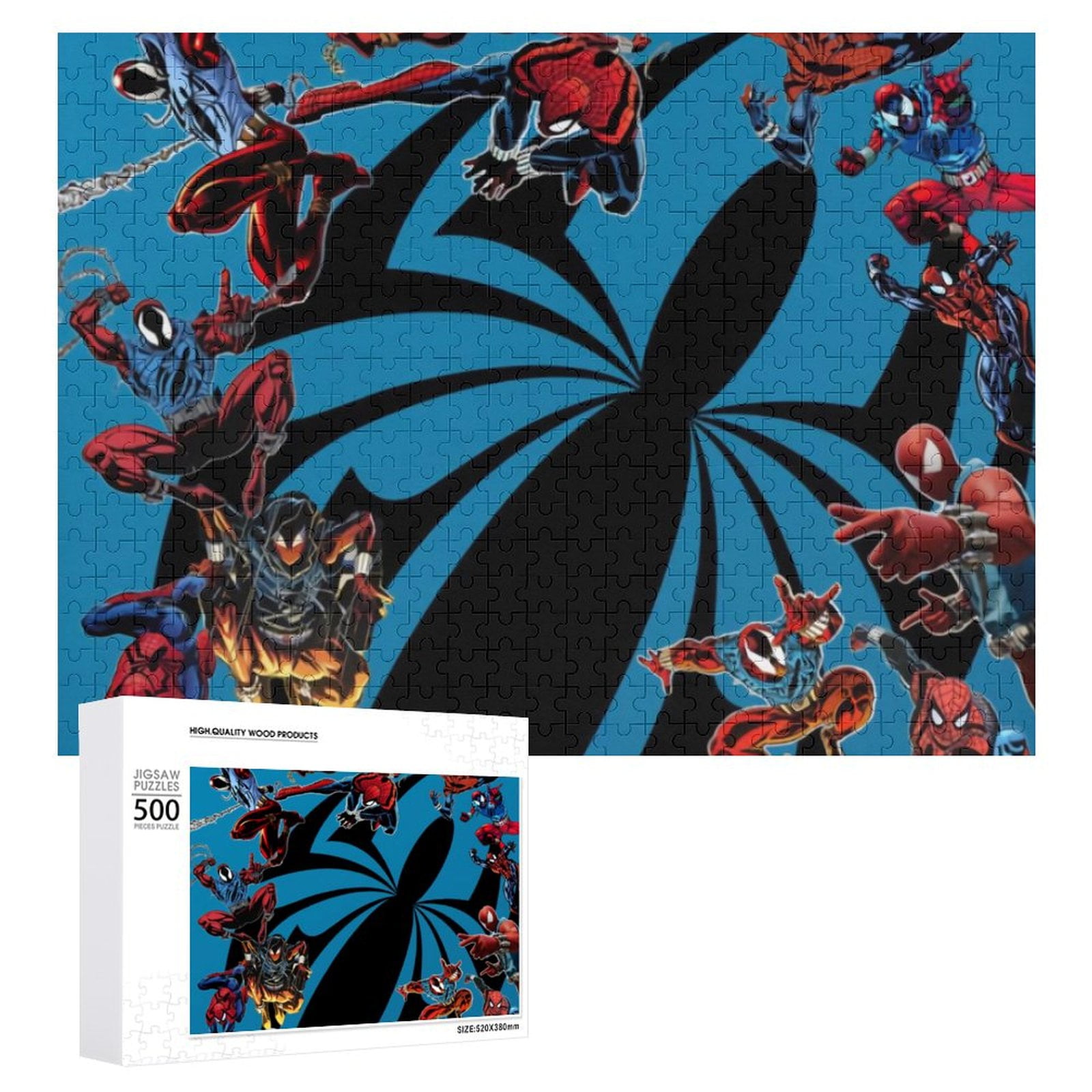 Scarlets Spider Puzzles,500 Pieces Puzzles for Adults–Jigsaw Puzzle for ...