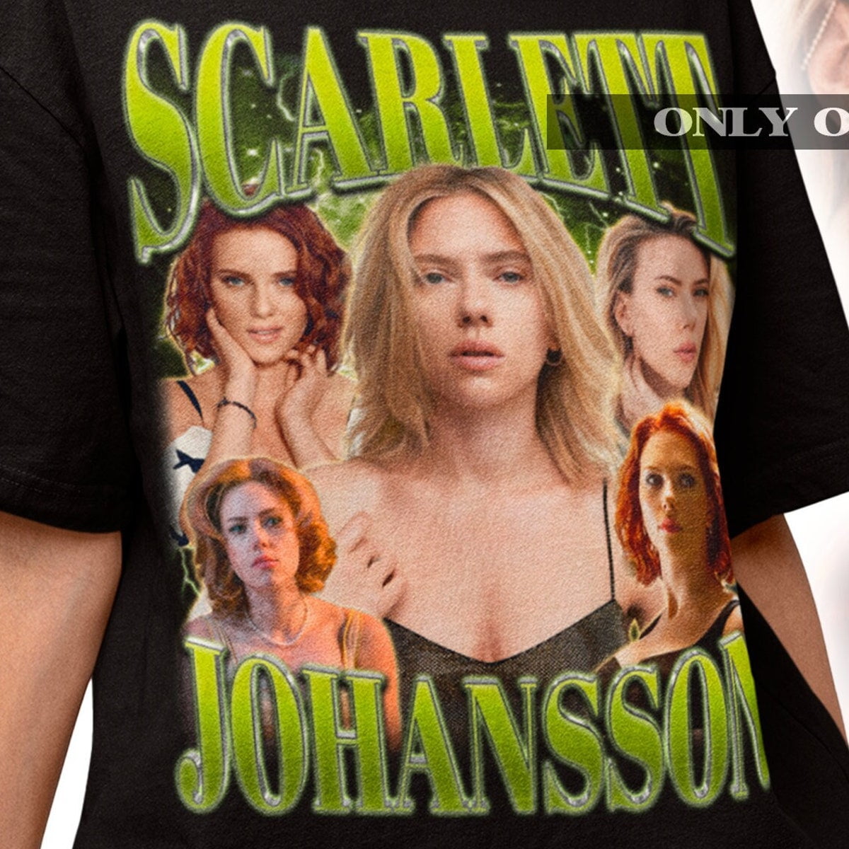 Scarlett Johansson Retro 90s Tee - Scarlett Johansson Sweater ...