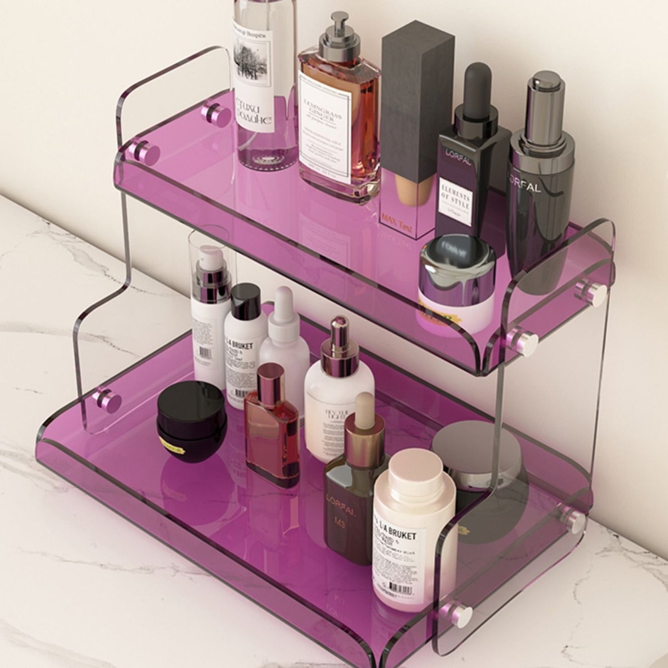 Scarlett Shelf - Luxury Cosmetic Acrylic Storage Shelf. Perfect for ...