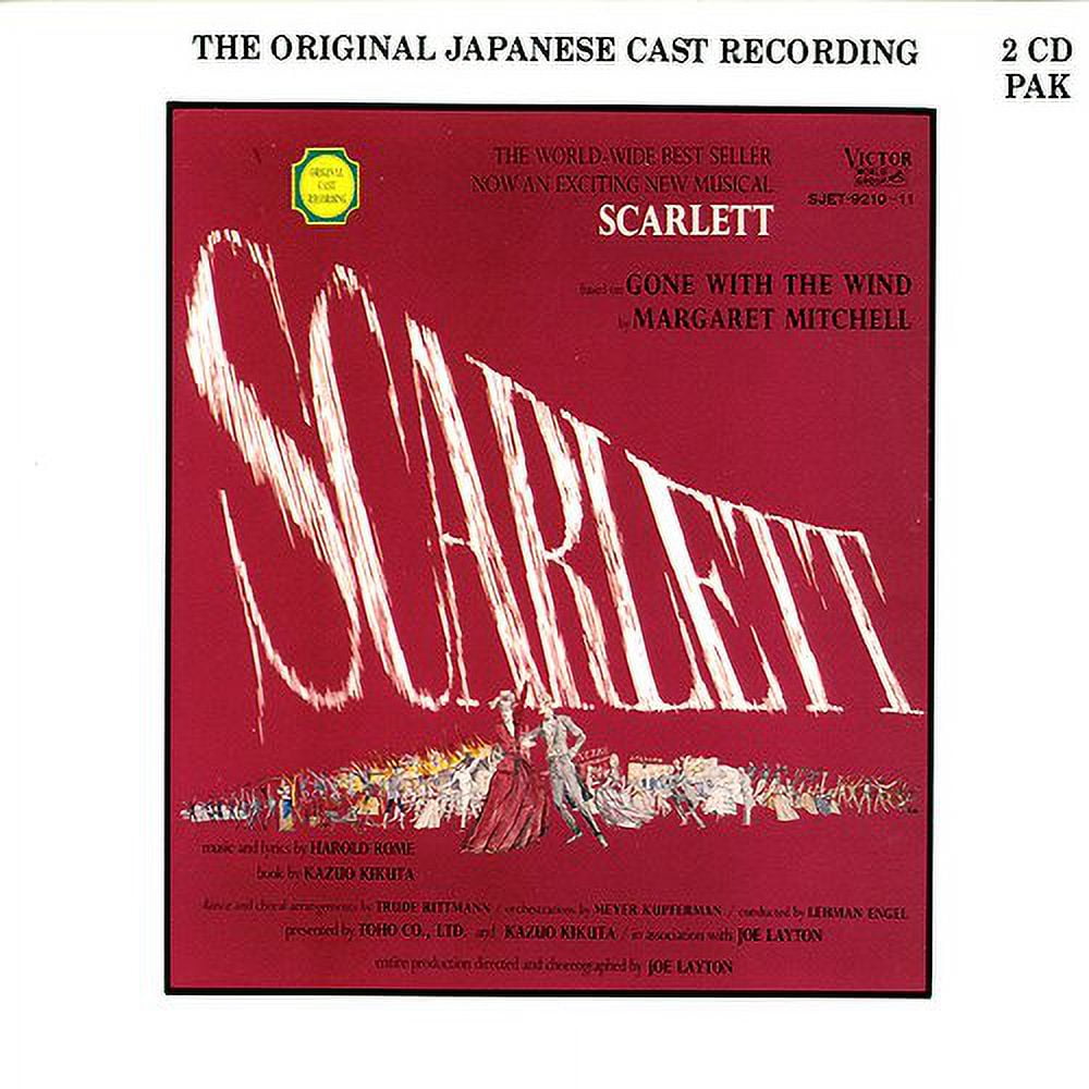 Pre-Owned Scarlett Soundtrack (Original Japanese Cast) - Walmart.com