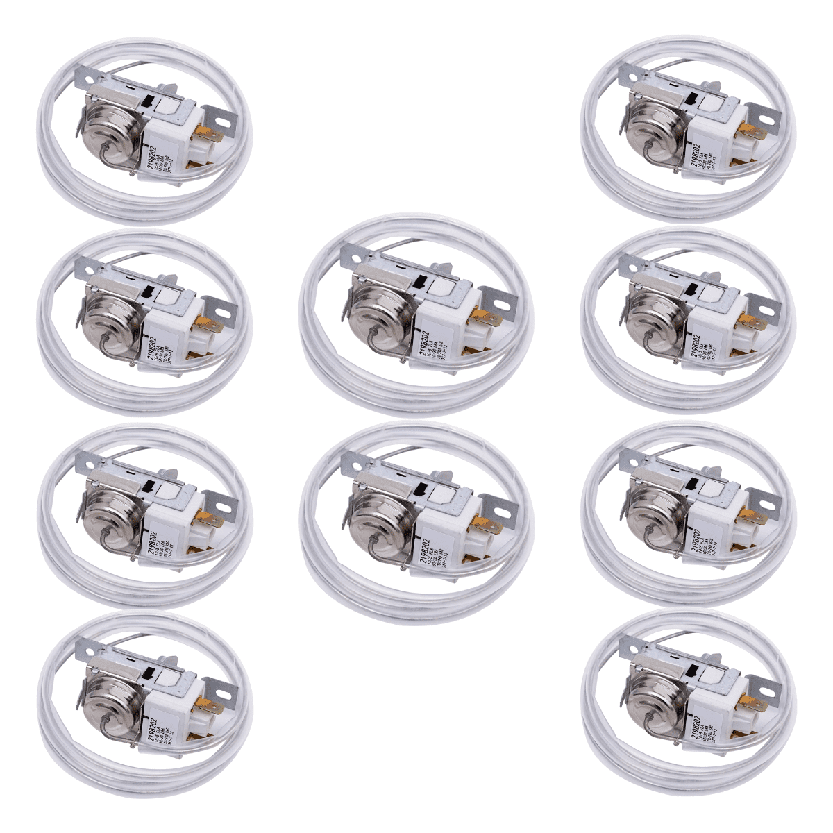 Scaroo 2198202 Refrigerator Cold Control Thermostat Whirlpool 10-PACK ...